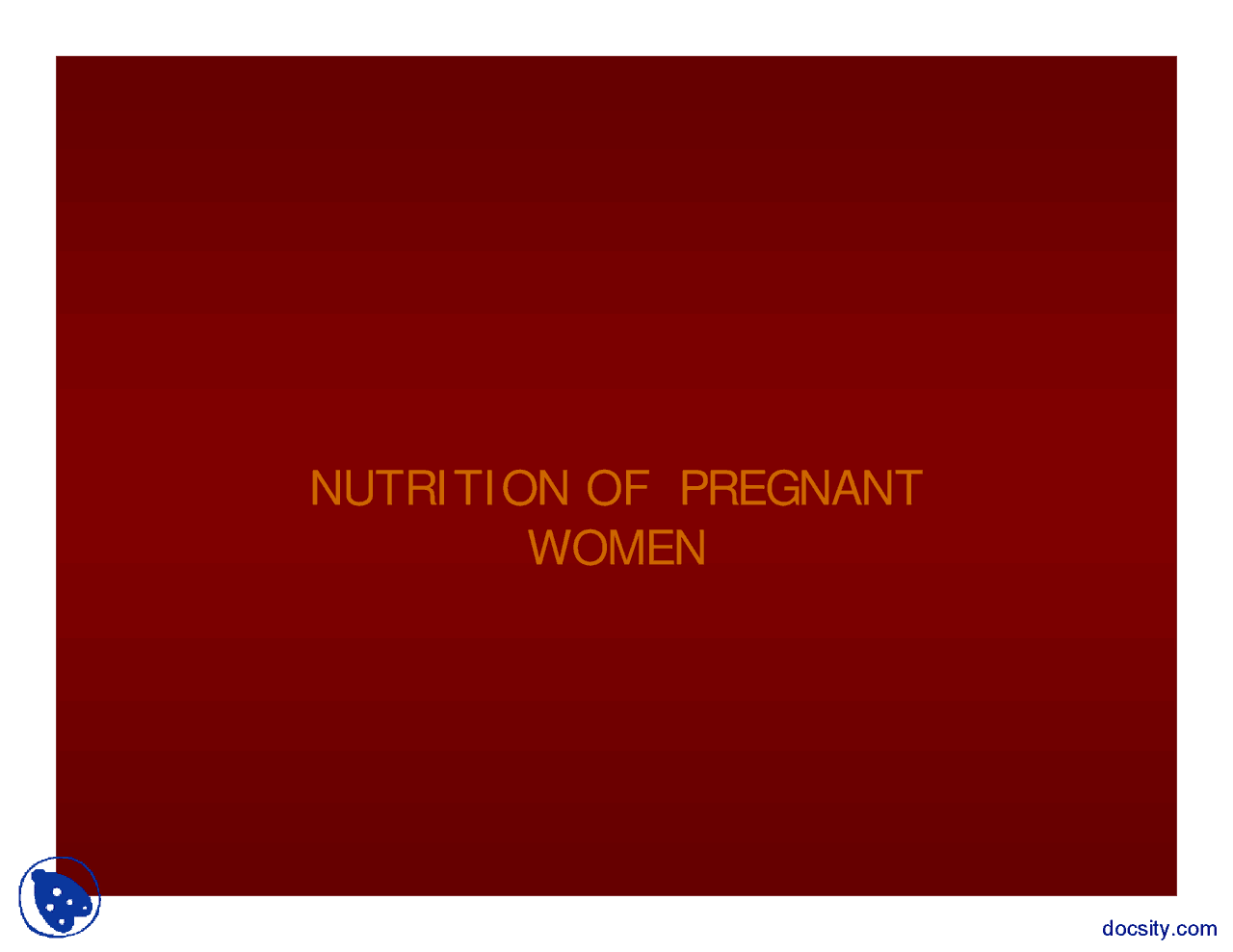 Nutrition Health Lecture Slides Docsity