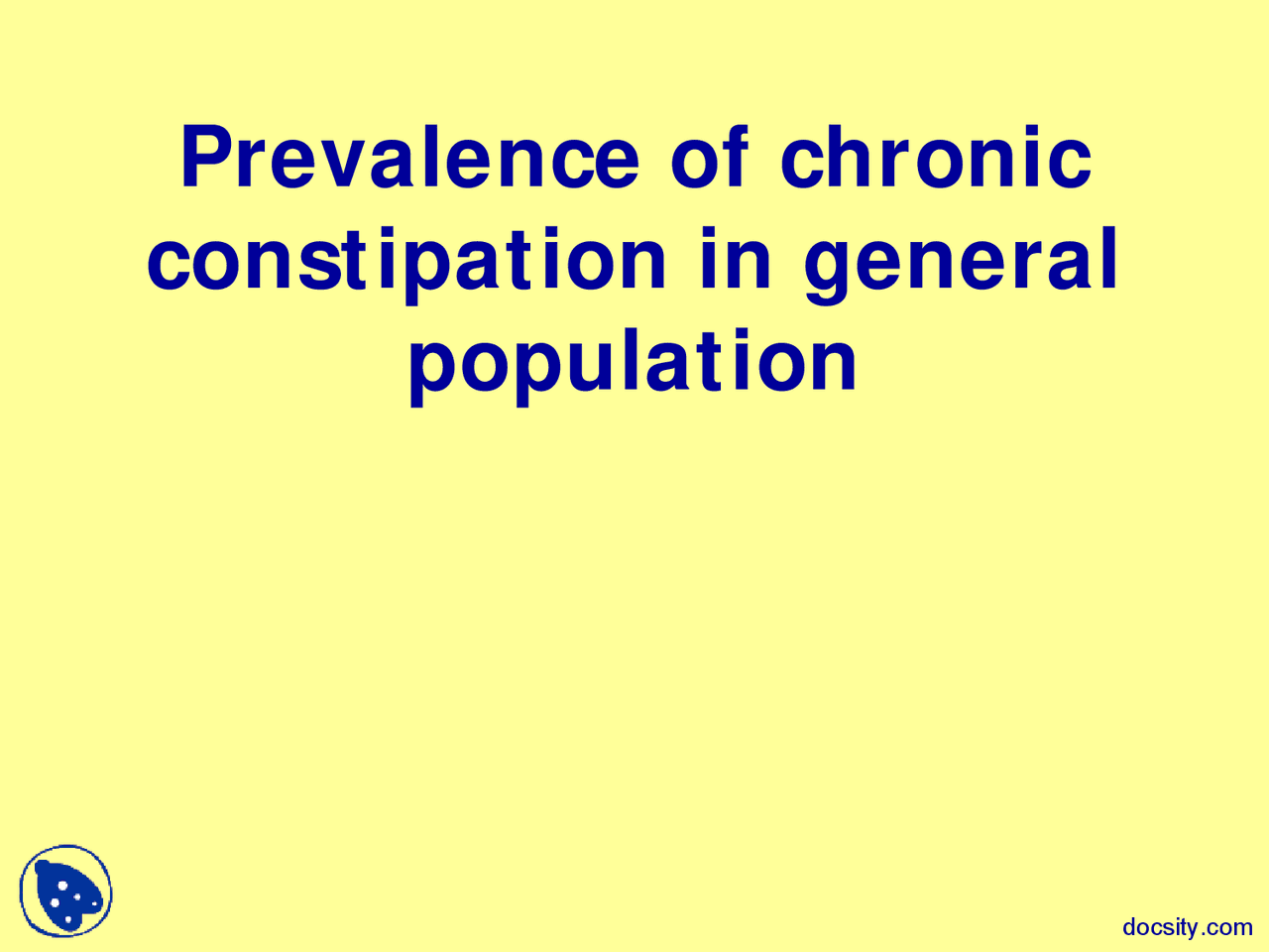 General Population Health Lecture Slides Docsity