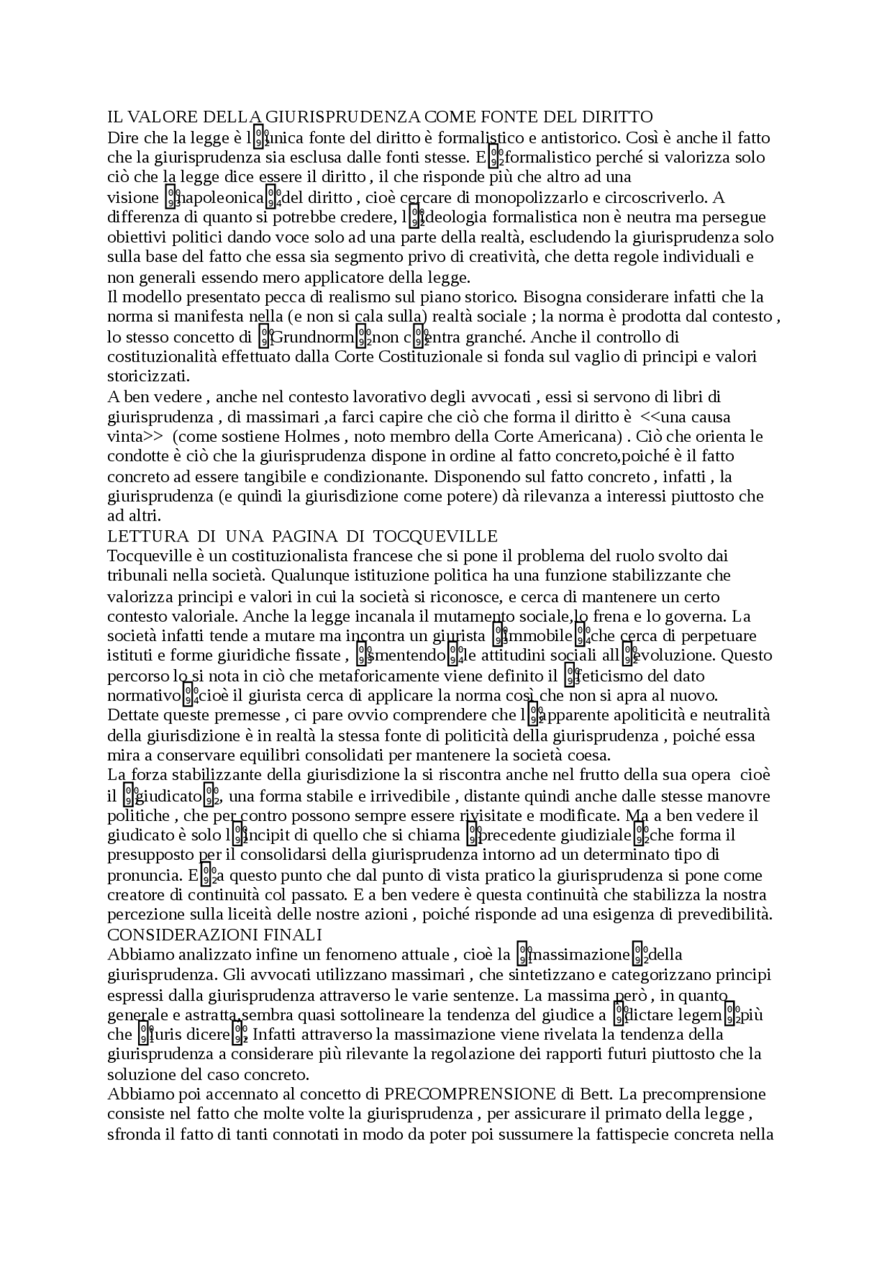 Storia Della Giustizia Docsity