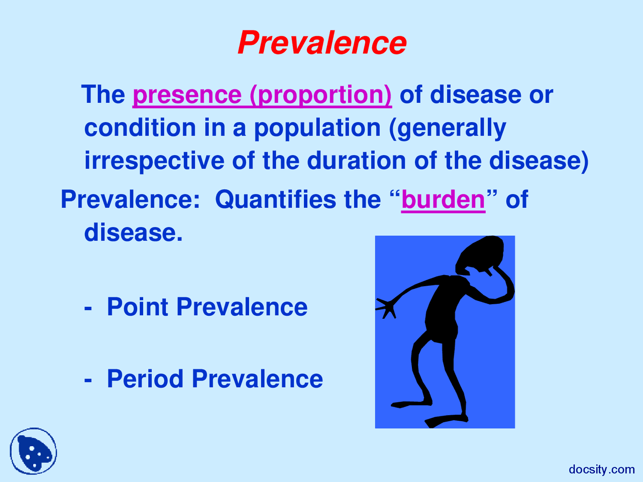 Prevalence Health Lecture Slides Docsity