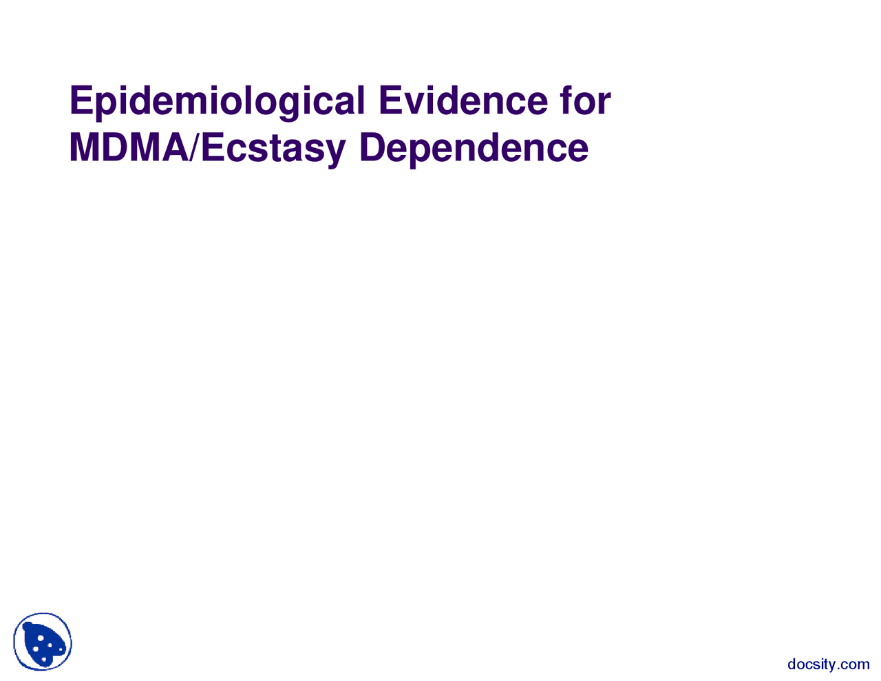 Epidemiological Evidence Health Lecture Slides Docsity