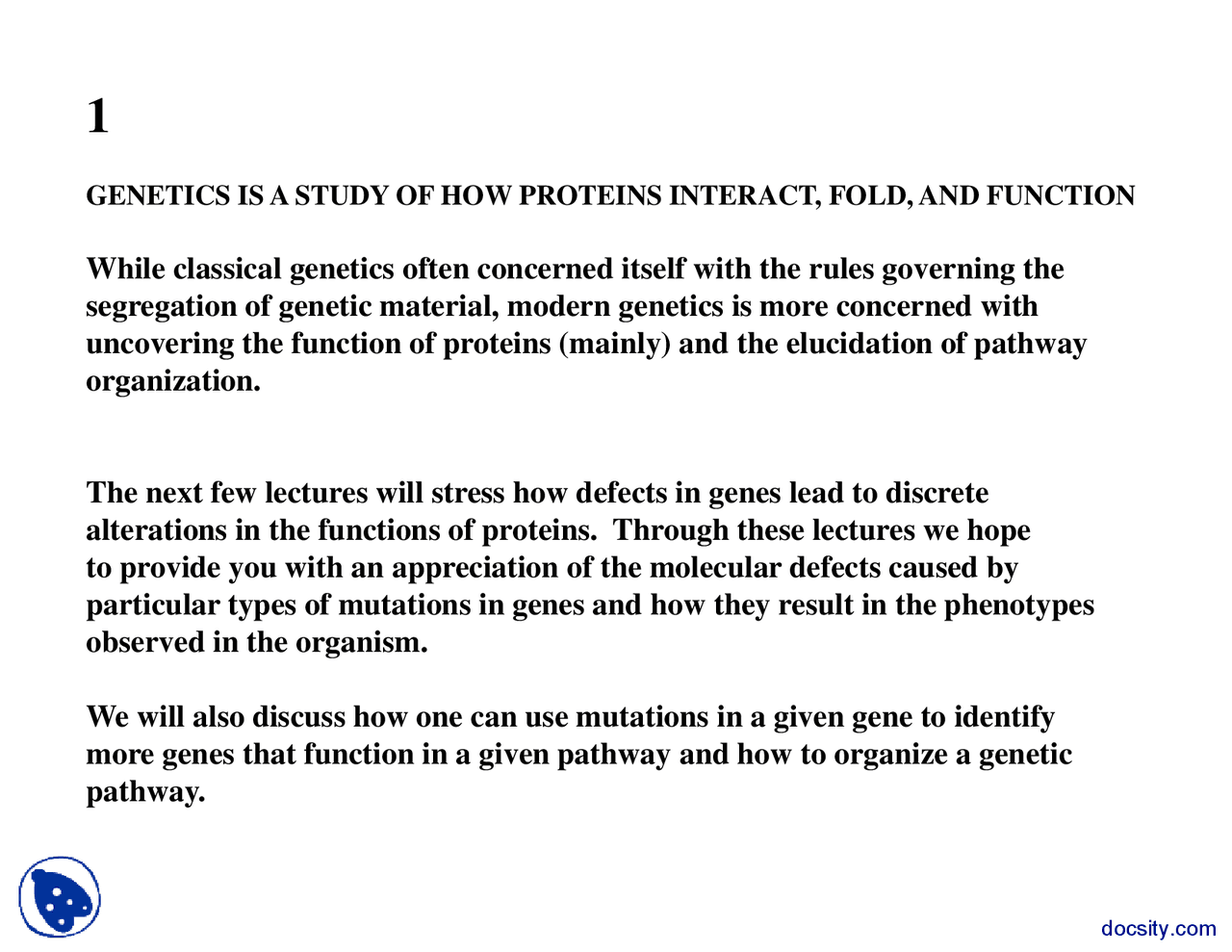 Proteins Interact Health Lecture Slides Docsity