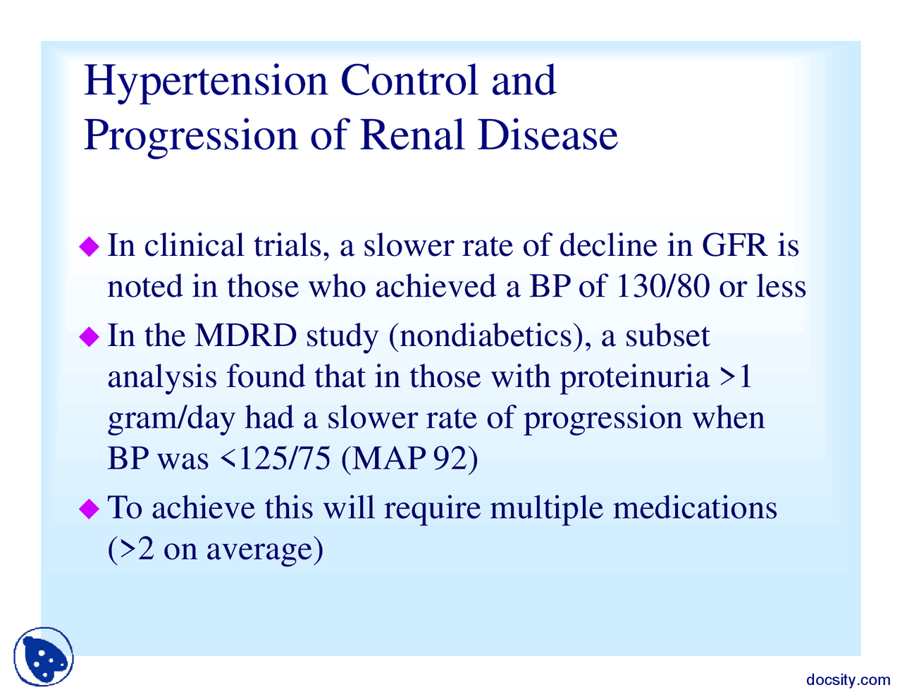 Renal Disease Health Lecture Slides Docsity