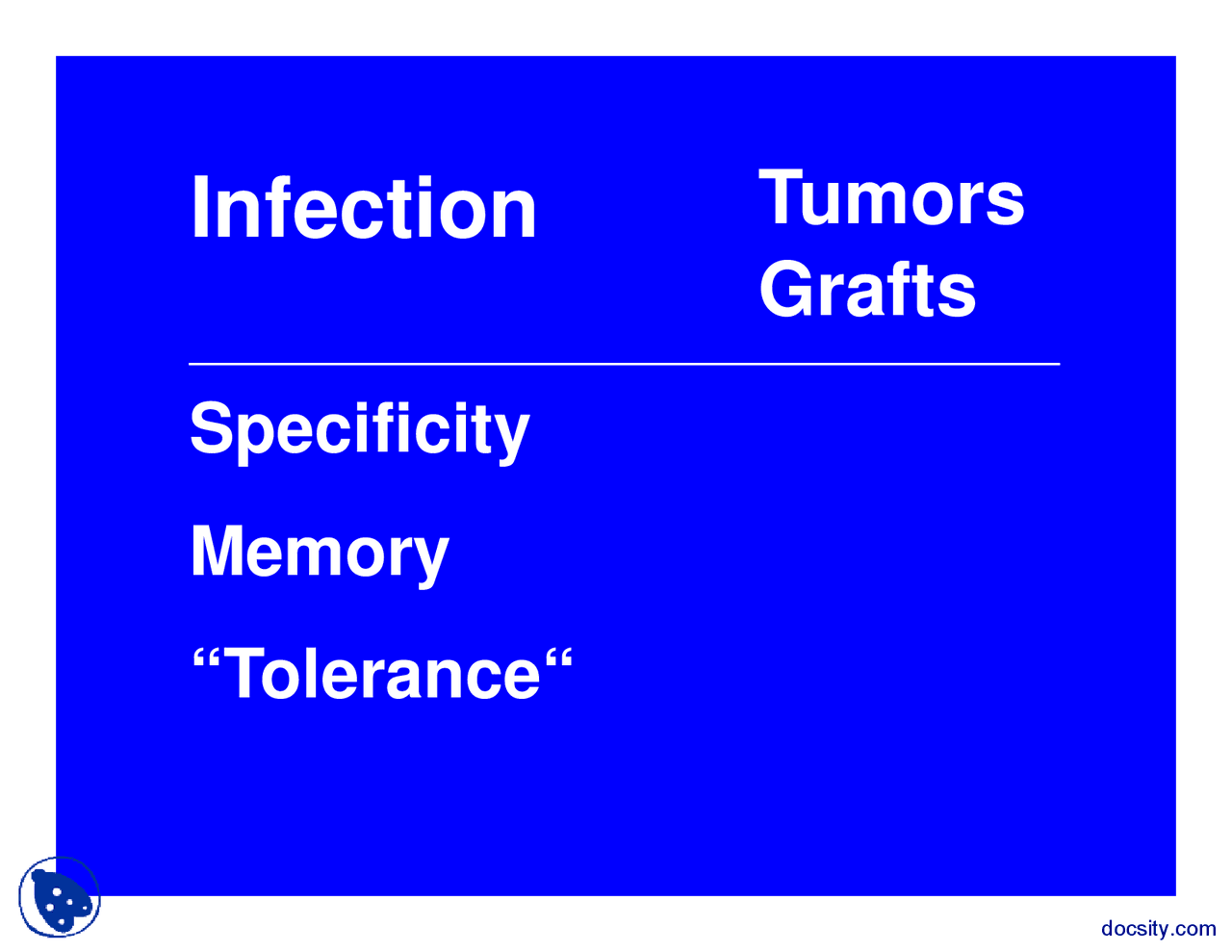 Tolerance Health Lecture Slides Docsity
