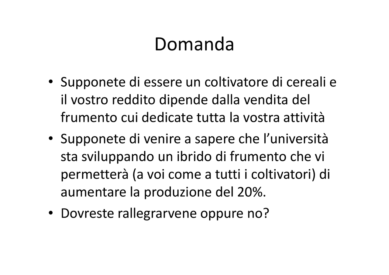 Capitolo 5 Elasticità E Le Sue Applicazioni Docsity