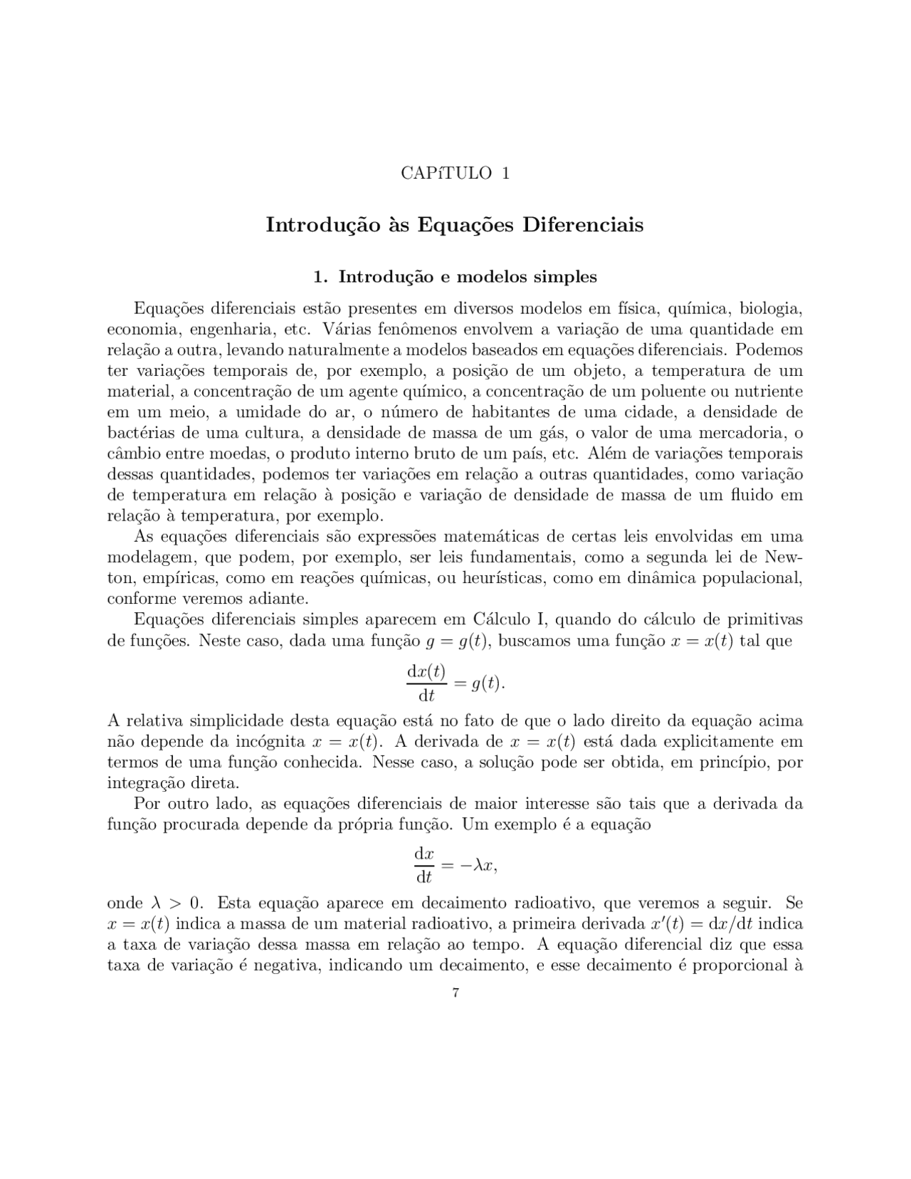 As Equações Diferenciais Parte1 Docsity