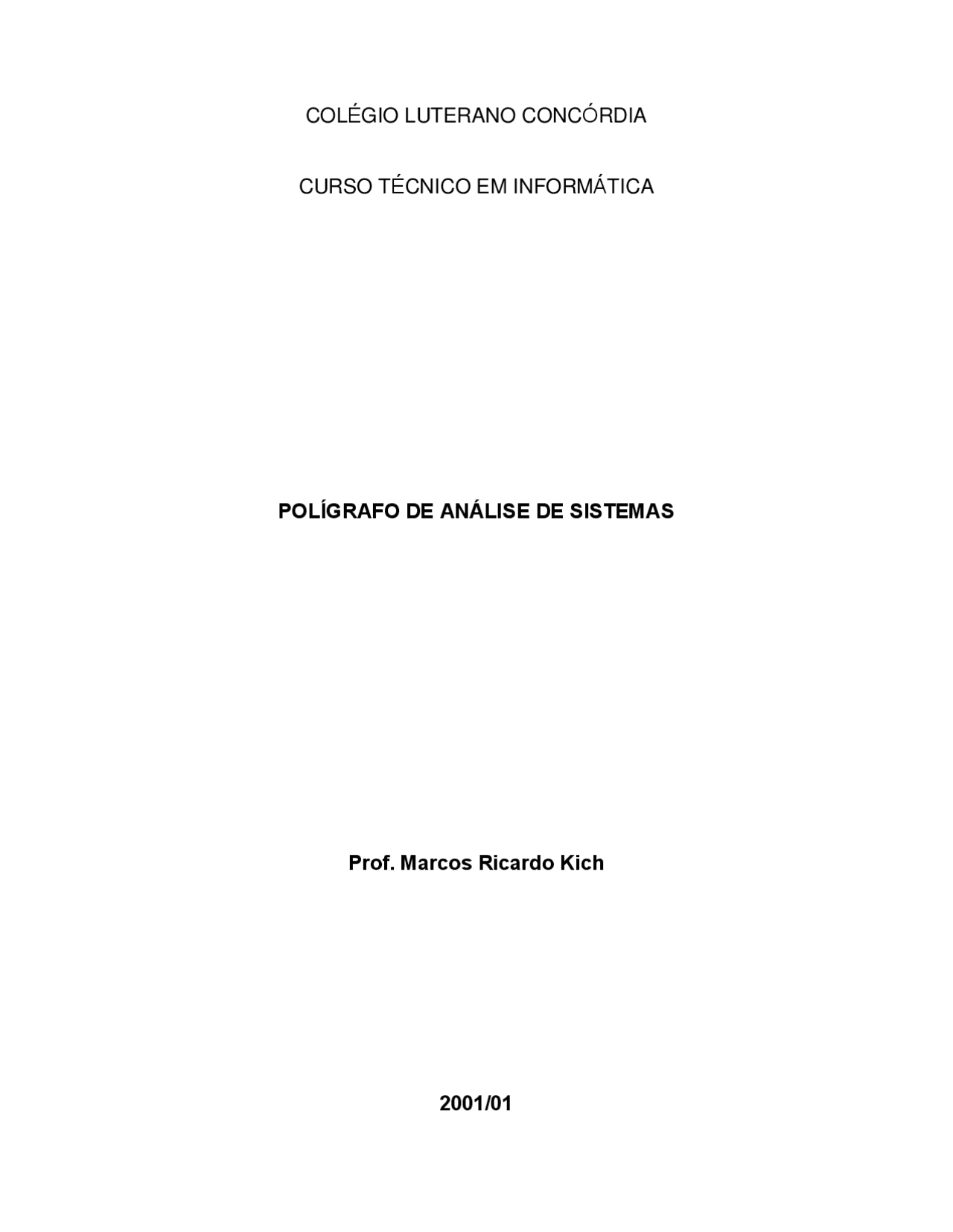 Análise De Sistemas Parte1 Docsity