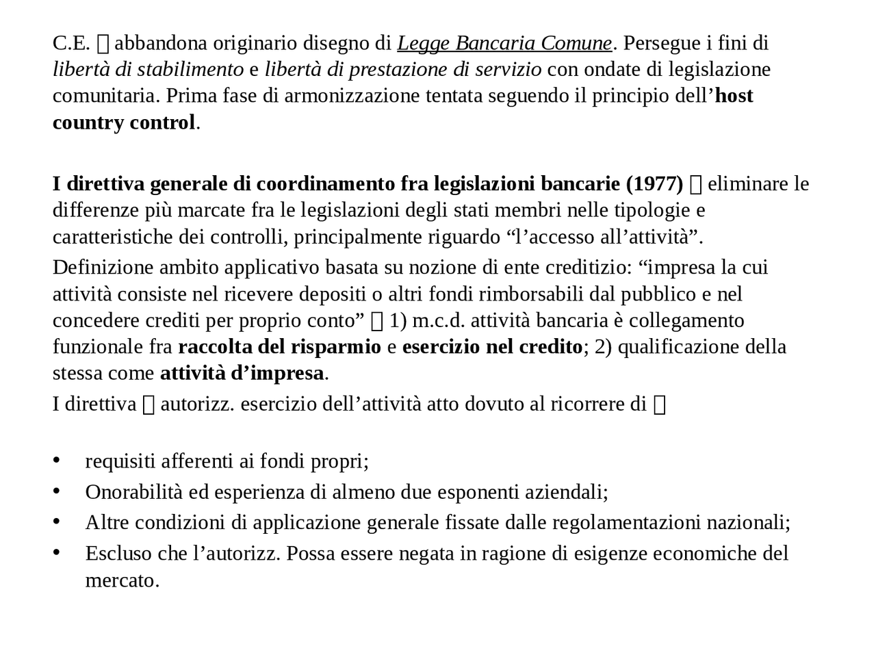 Diritto Bancario Slides Slide Di Diritto Bancario Docsity
