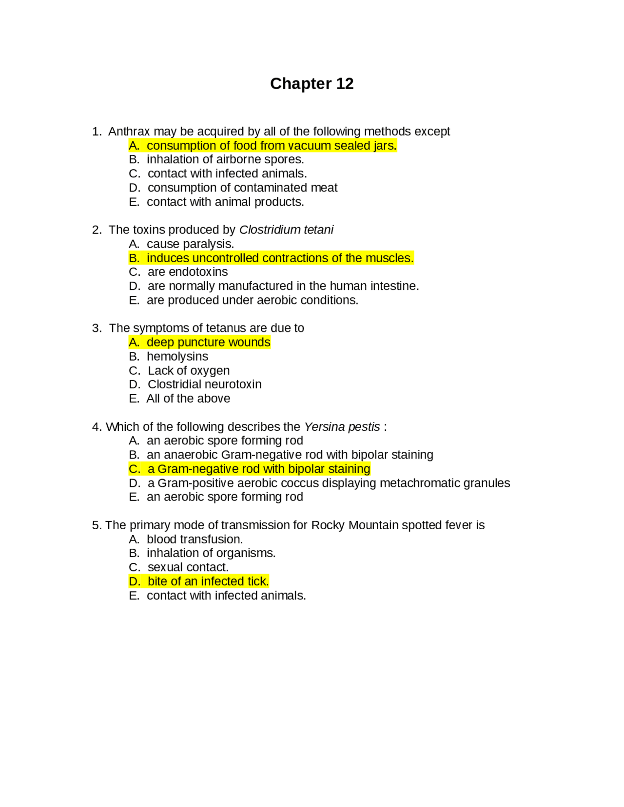 34 Solved Problems On Microorganisms Quiz 12 Biol 1011 Quizzes