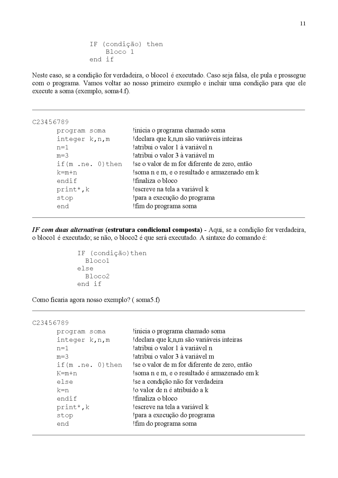 Fortran Parte2 - Docsity