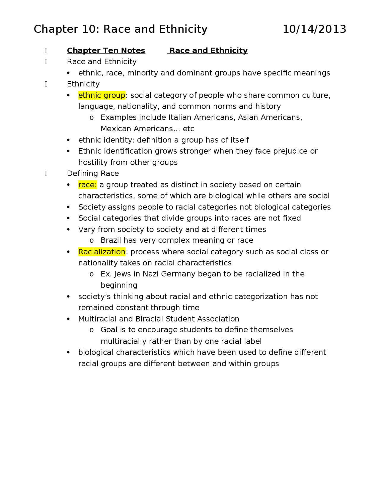 Notes On Race And Ethnicity Introduction To Sociology Principles