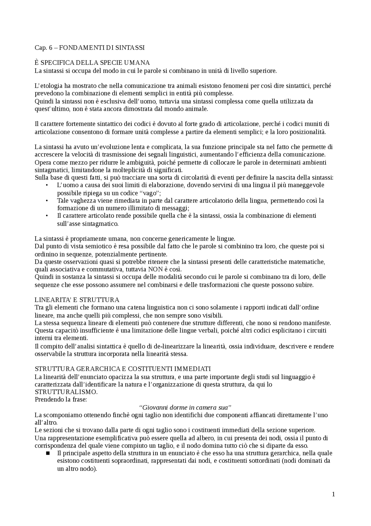 Fondamenti Di Linguistica Raffaele Simone Parte2 6 8 Docsity