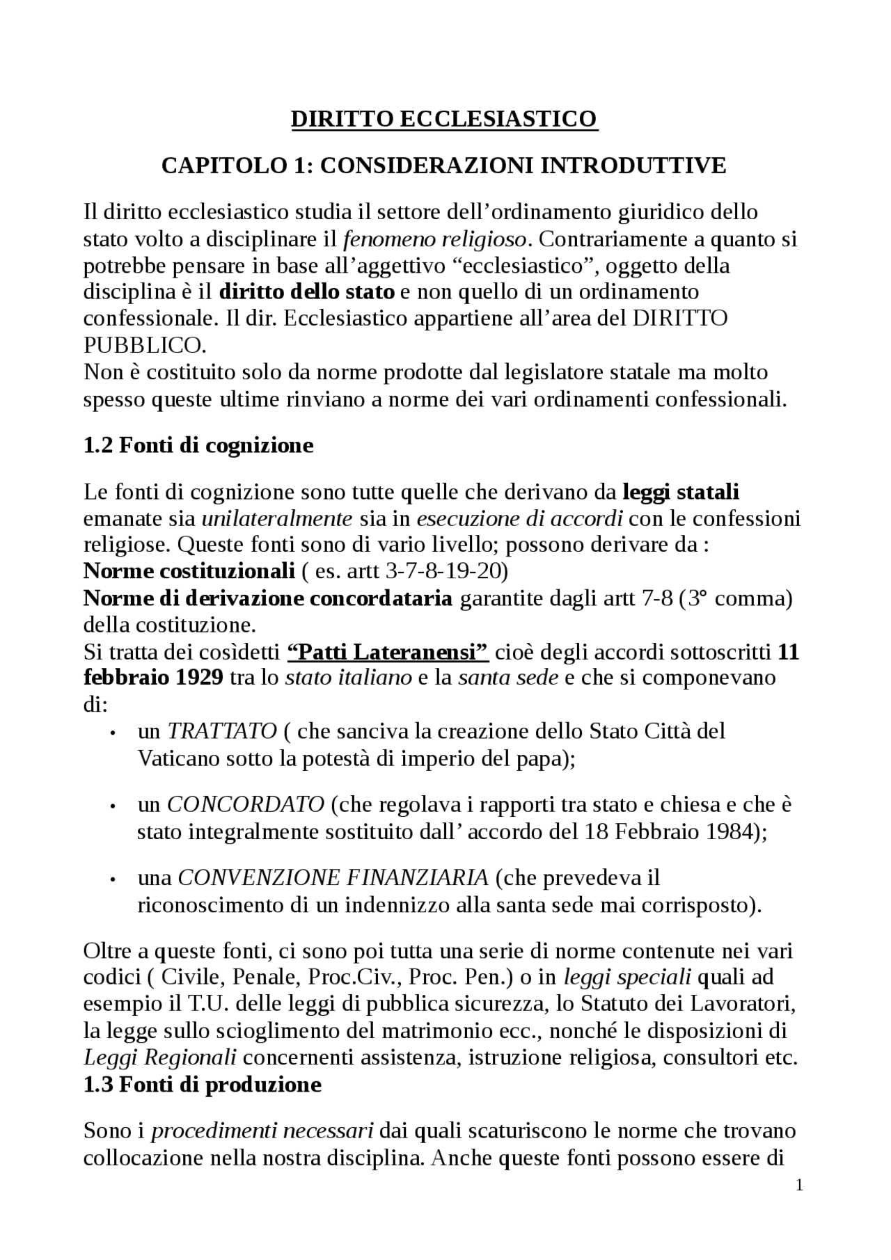 Ecclesiastico Finocchiaro Docsity
