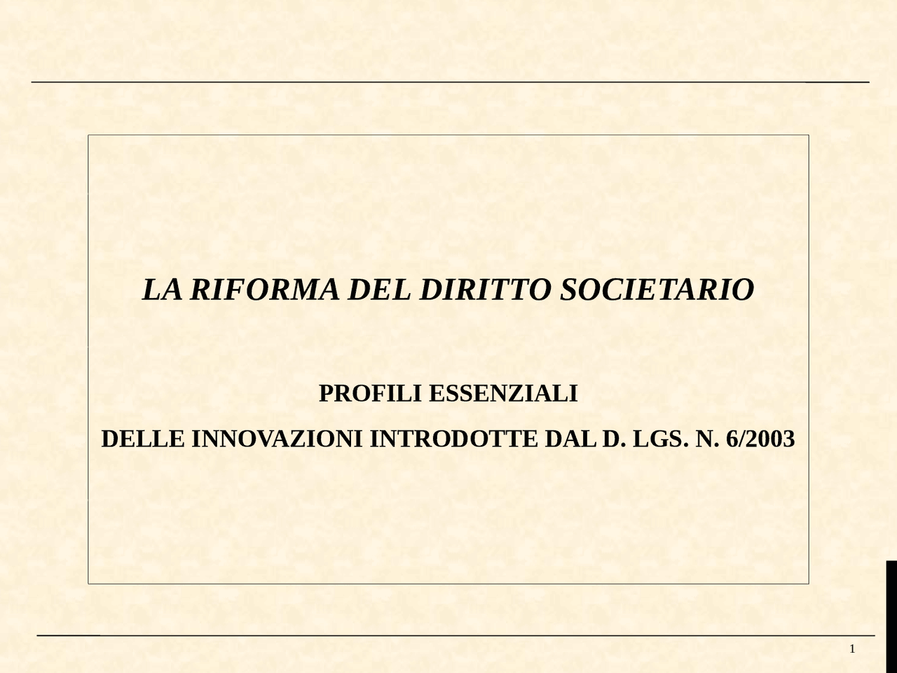 Diritto Societario Docsity