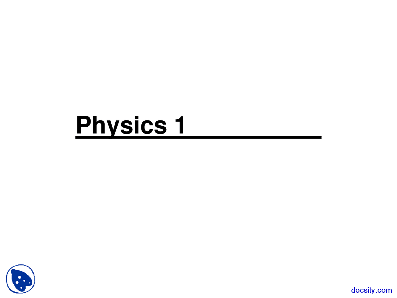 Complex Momentum - Advance Physics - Lecture Slides - Docsity