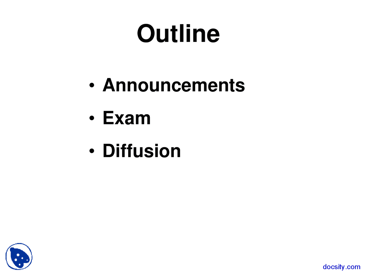 Diffusion - Soil Physics - Lecture Slides - Docsity