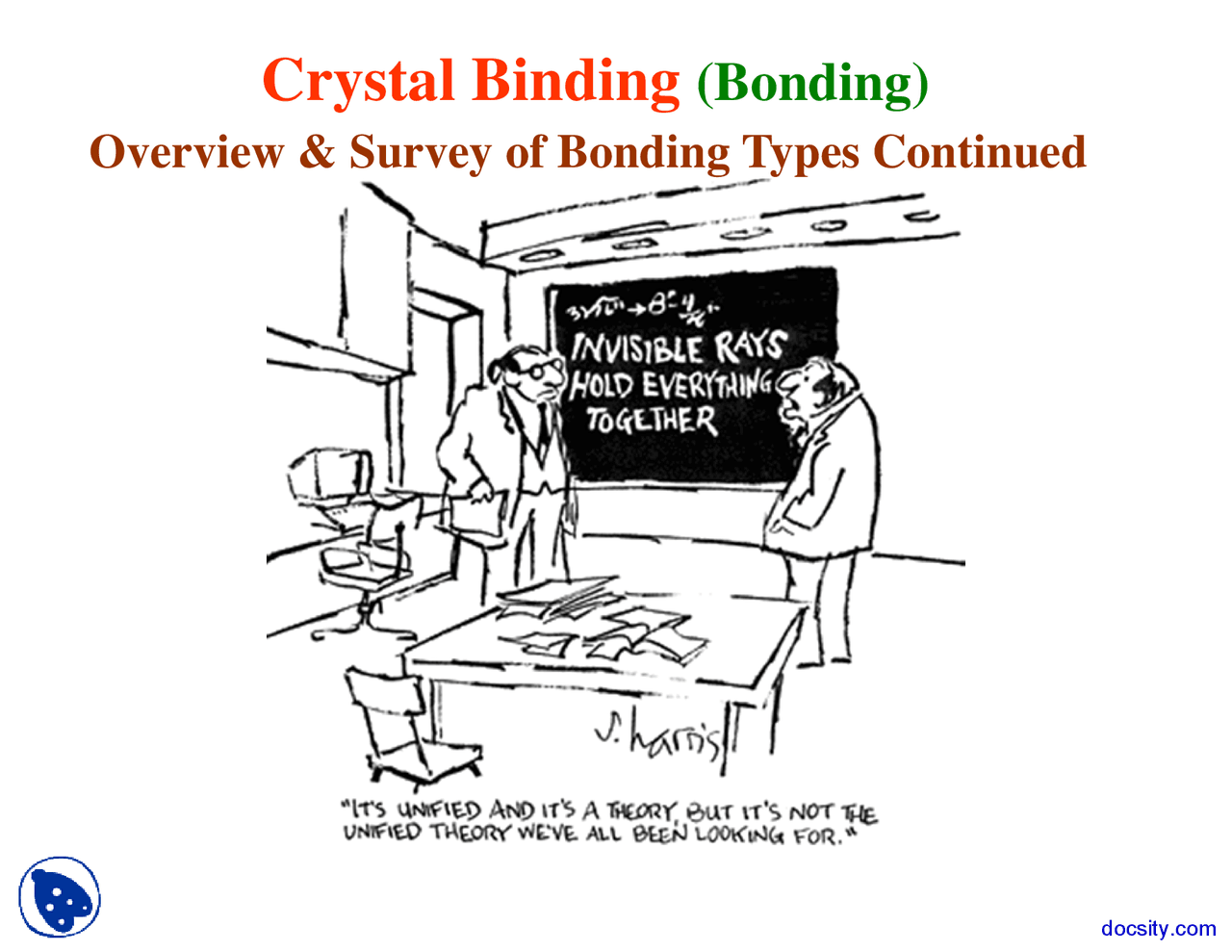 Crystal Binding, Bonding Types - Solid State Physics - Lecture Slides ...