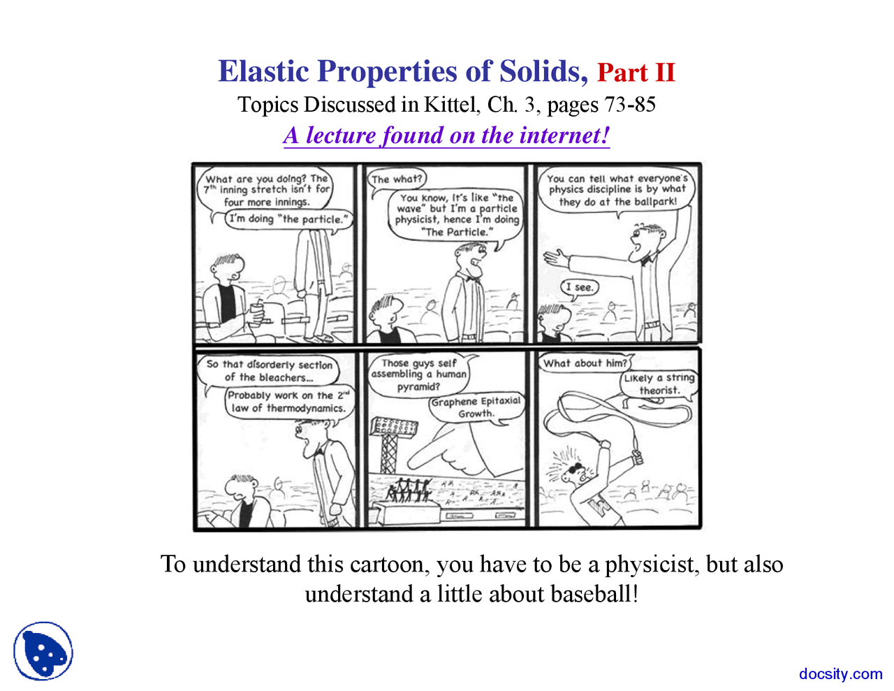Elastic Properties Of Solids Elastic Strains Solid State Physics