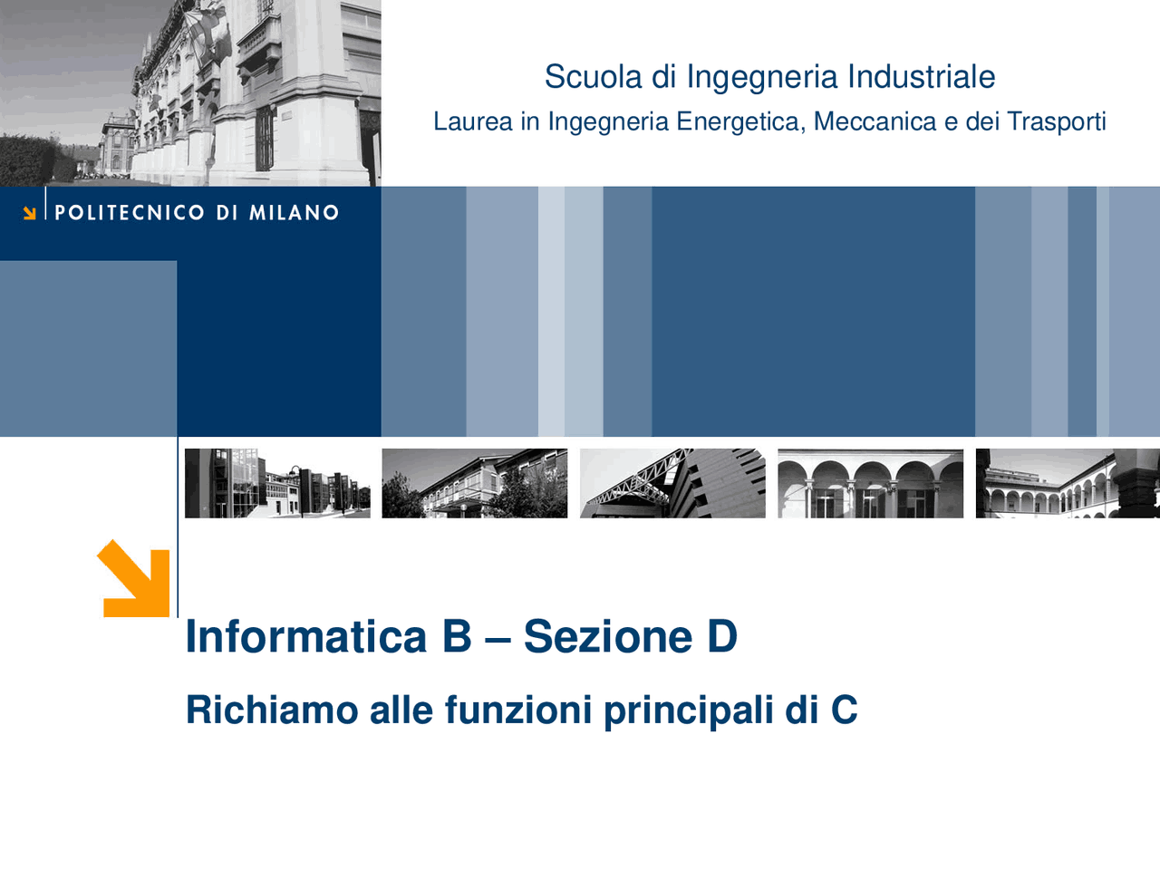 Riassunto Linguaggio C Docsity
