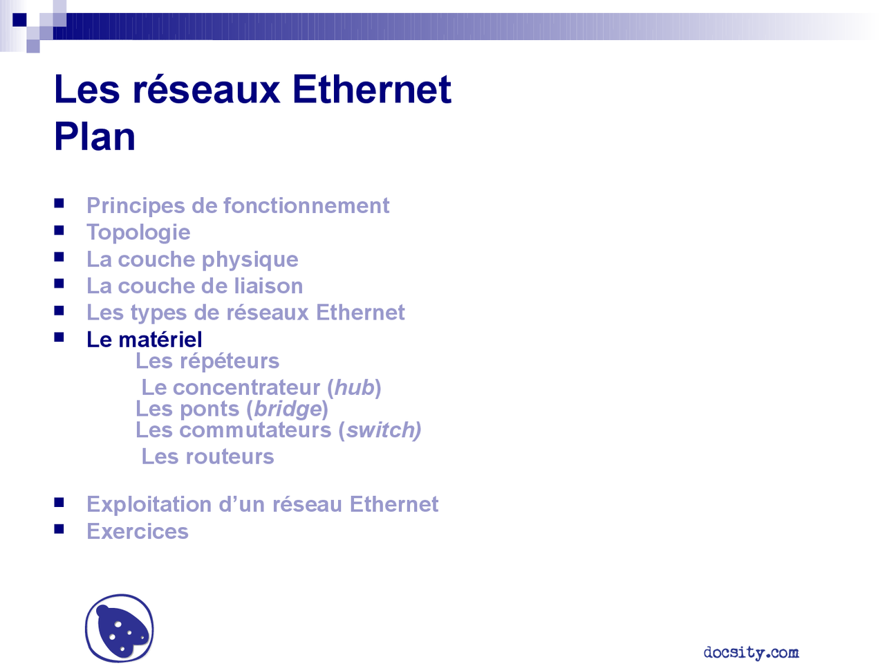 Notes Sur Les Réseaux 6° Partie Notes Fondements Informatiques Docsity