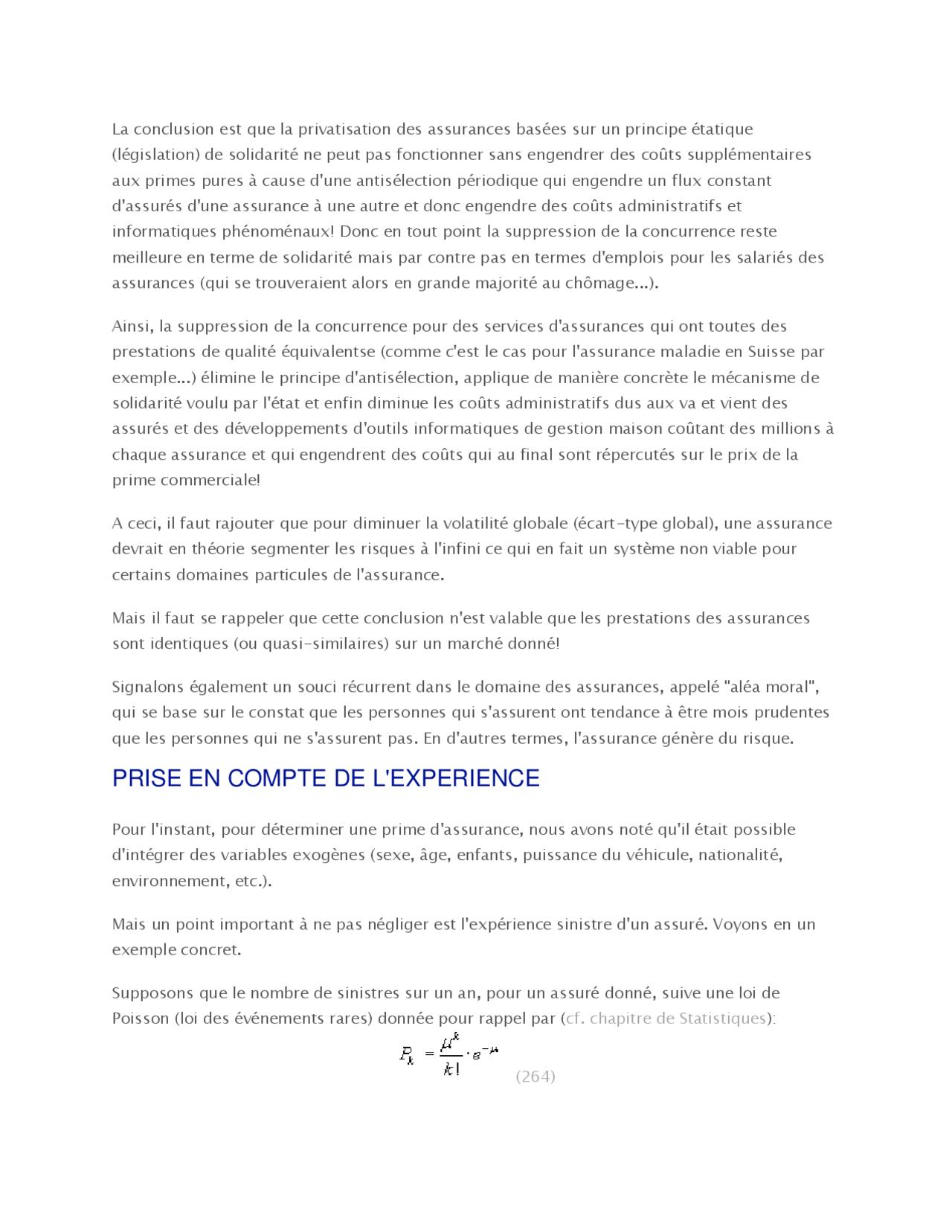 Notes Sur Les Assurances 2° Partie Docsity