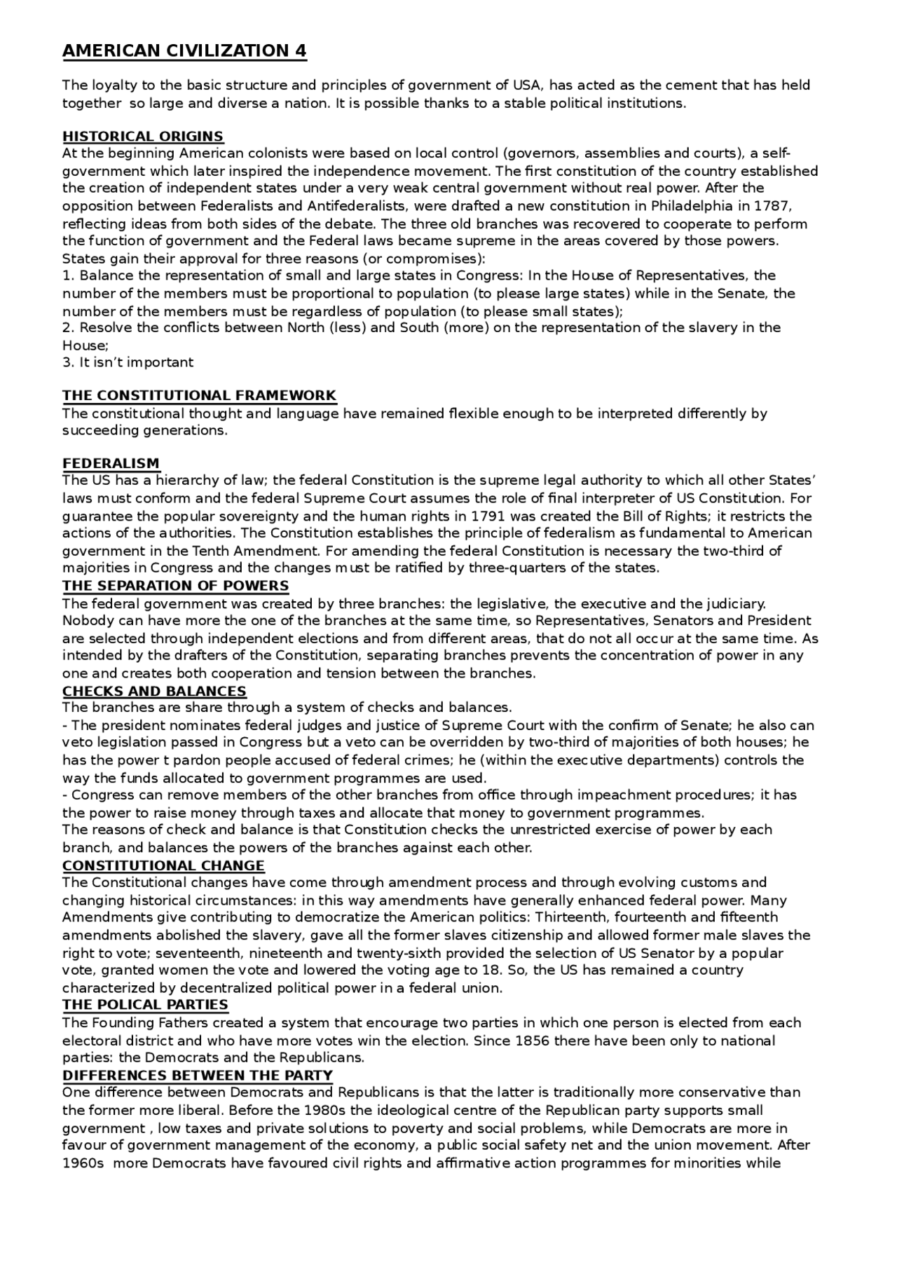Americancivilization Docsity