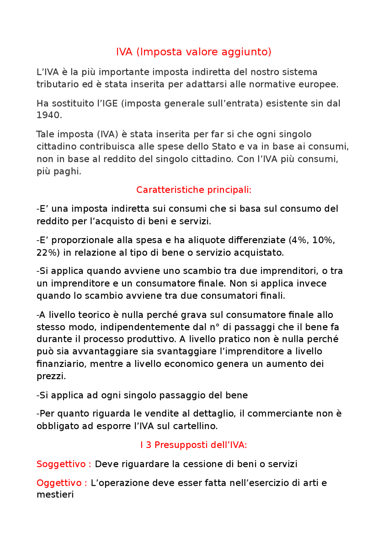 Iva Docsity