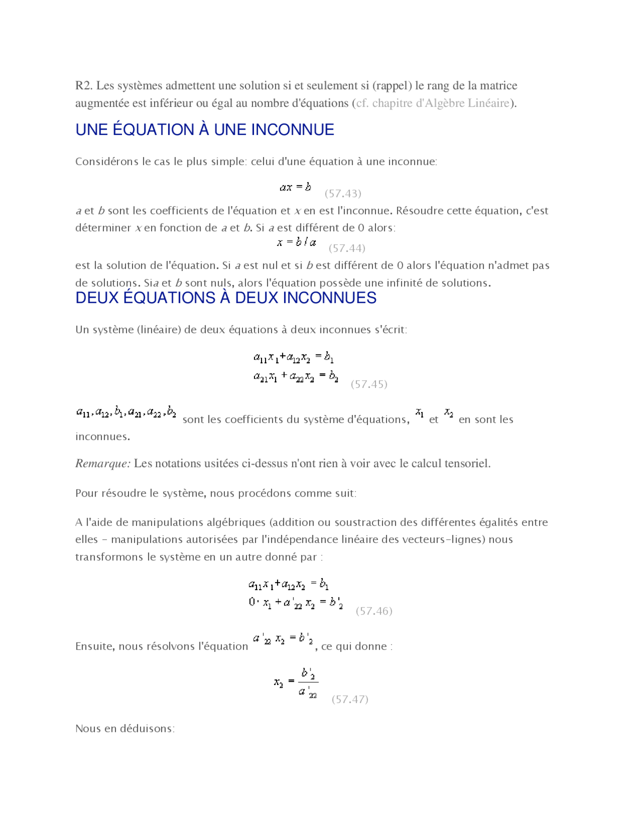 Notes Sur Les Méthodes Analyses Numériques 3° Partie Docsity