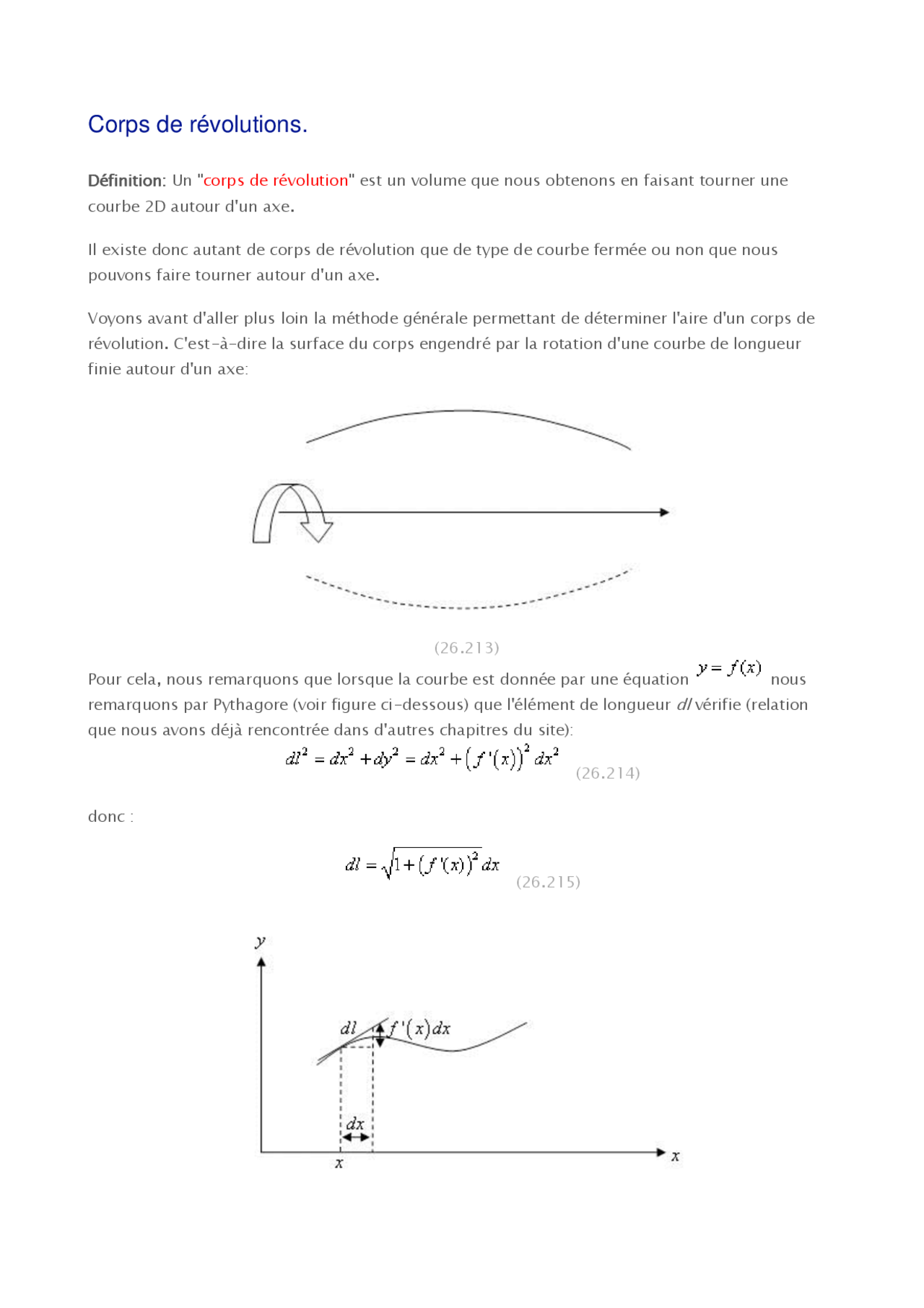 Notes Sur Le Corps De Révolutions 1° Partie Docsity