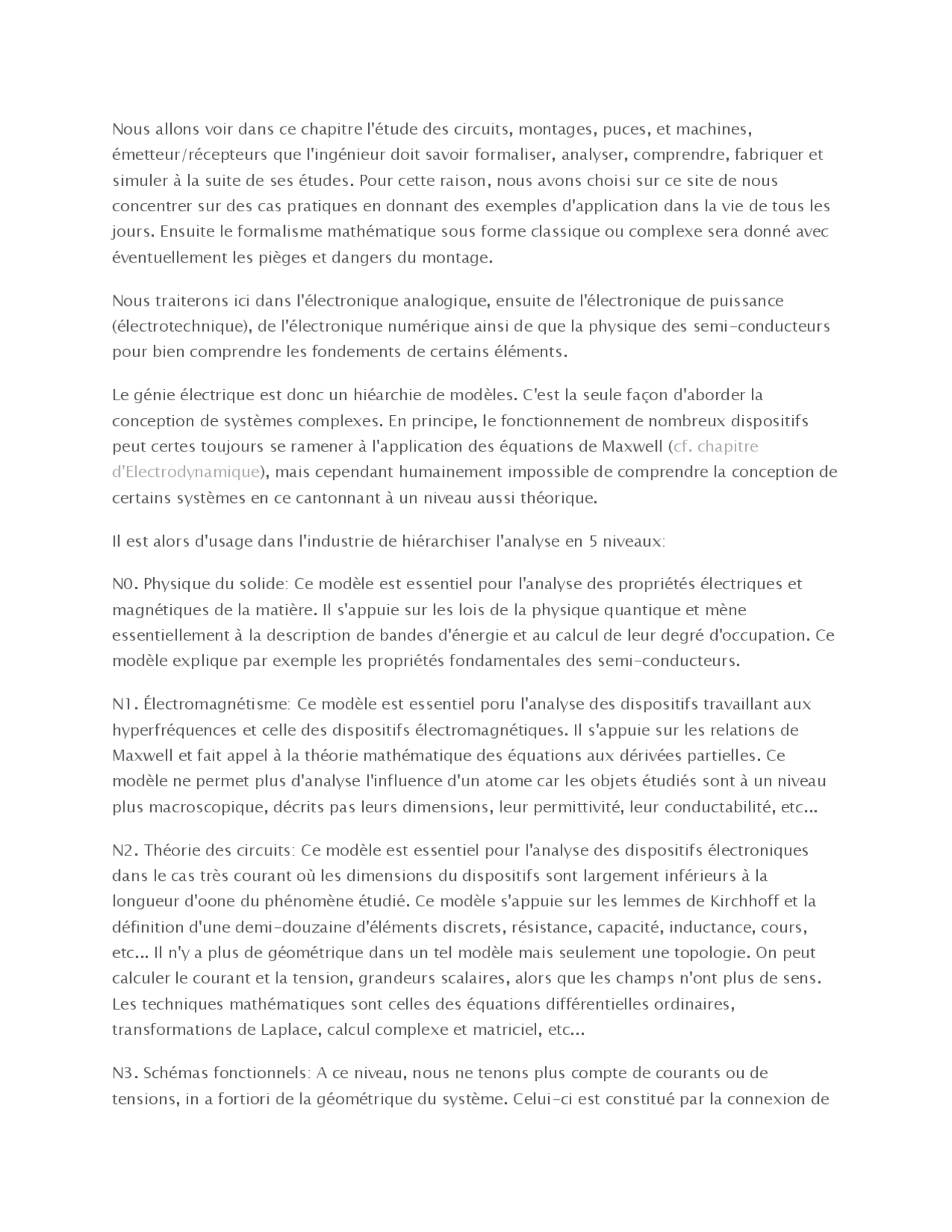 Notes Sur Le Cours De Génie électrique 1° Partie Docsity