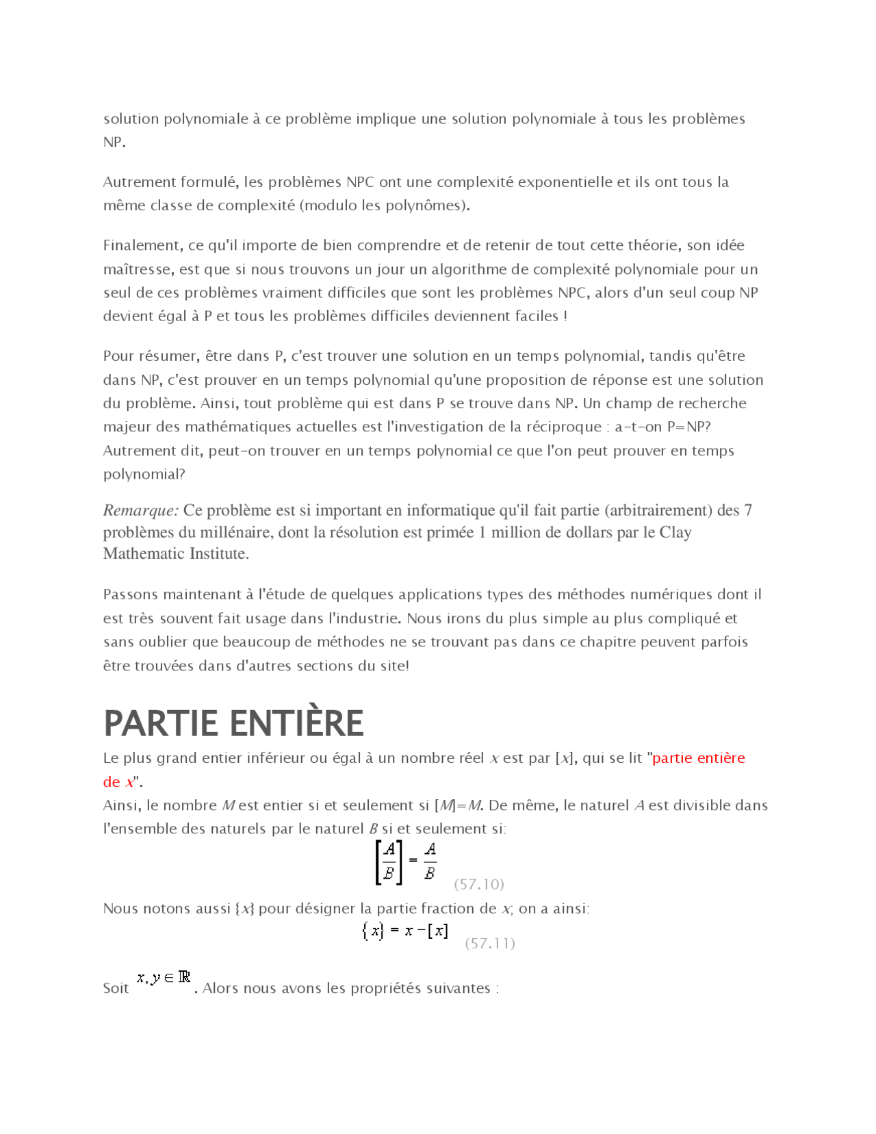 Notes Sur Les Méthodes Analyses Numériques 2° Partie Docsity