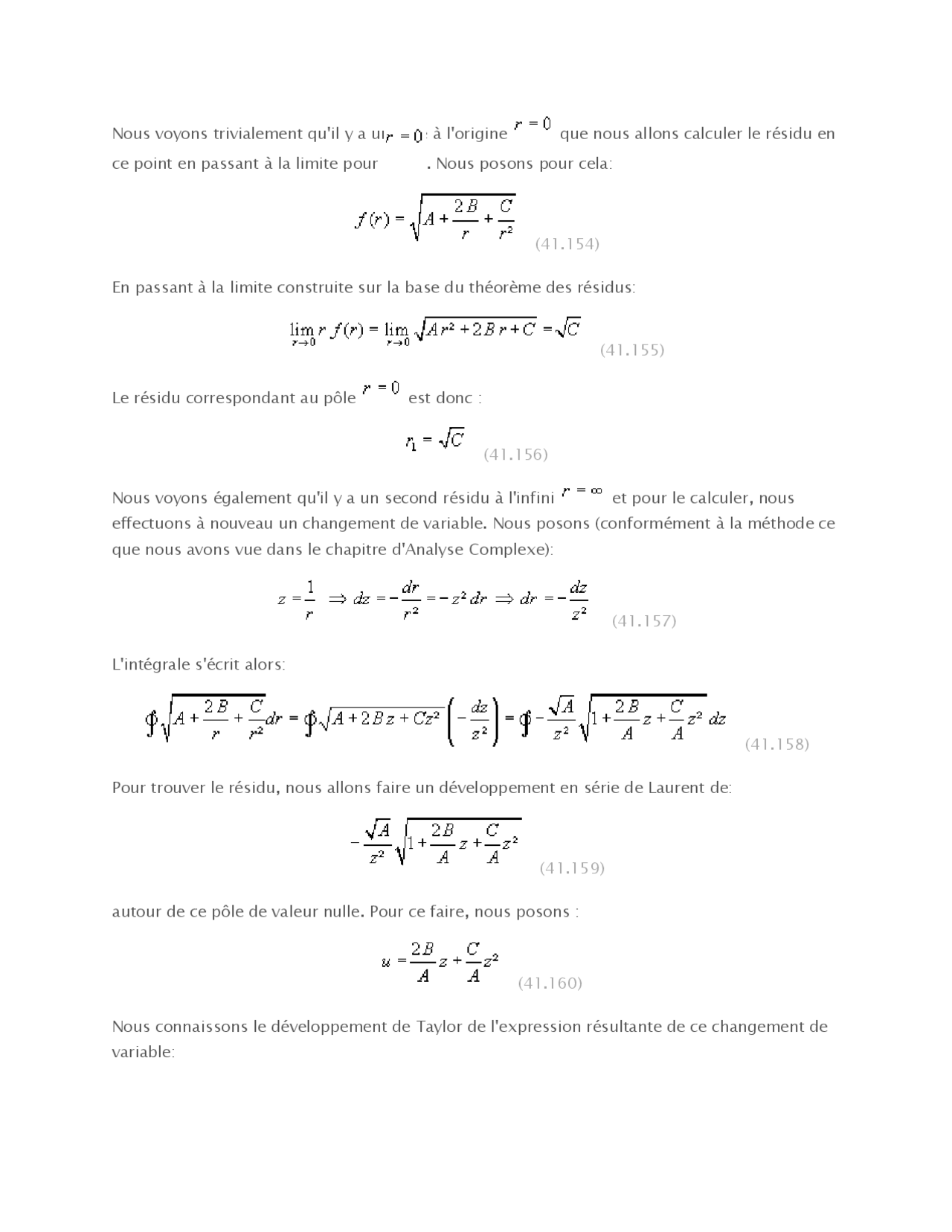 Notes Sur Le Modèle Relativiste De Sommerfeld 2° Partie Docsity