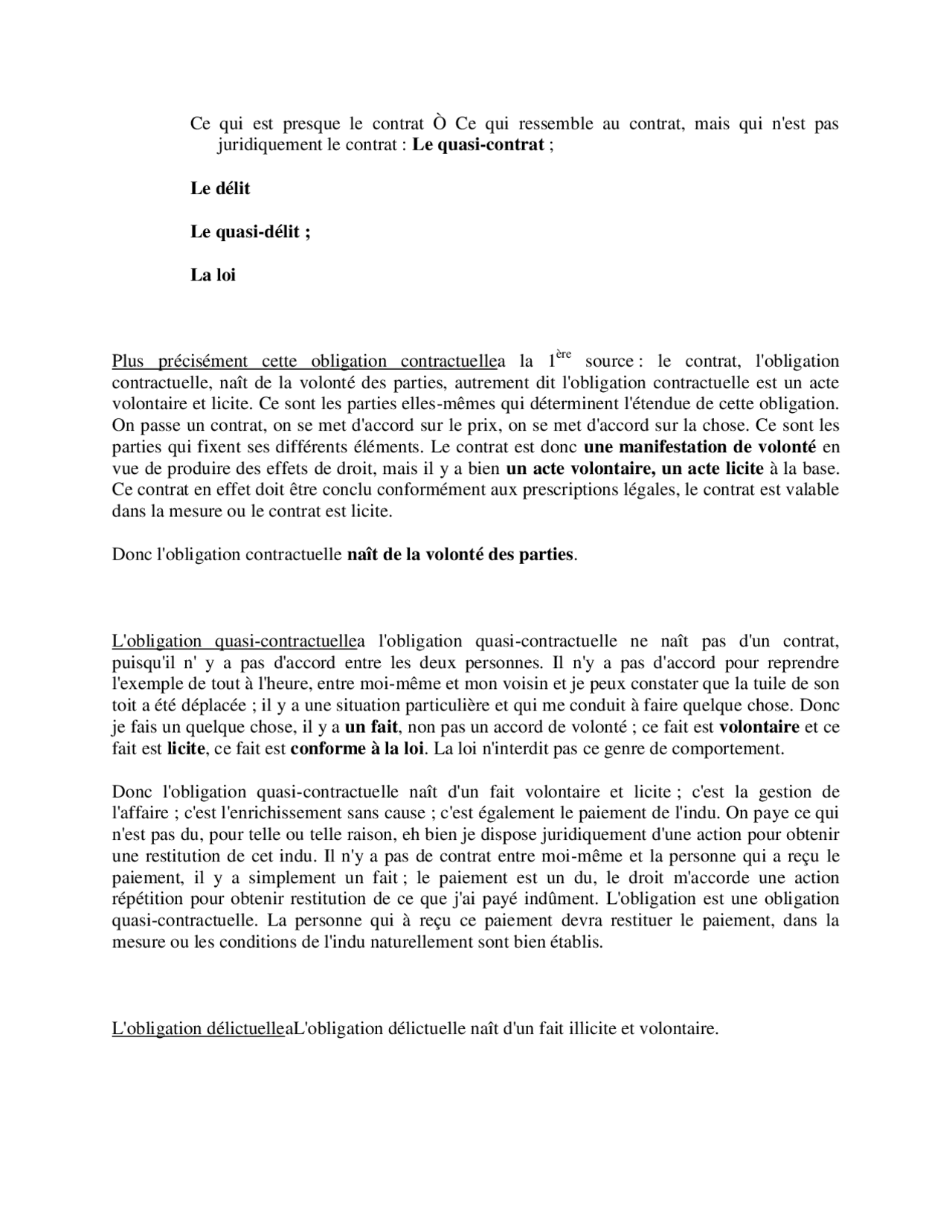 Résumé Sur La Classification Des Obligations 2° Partie Docsity
