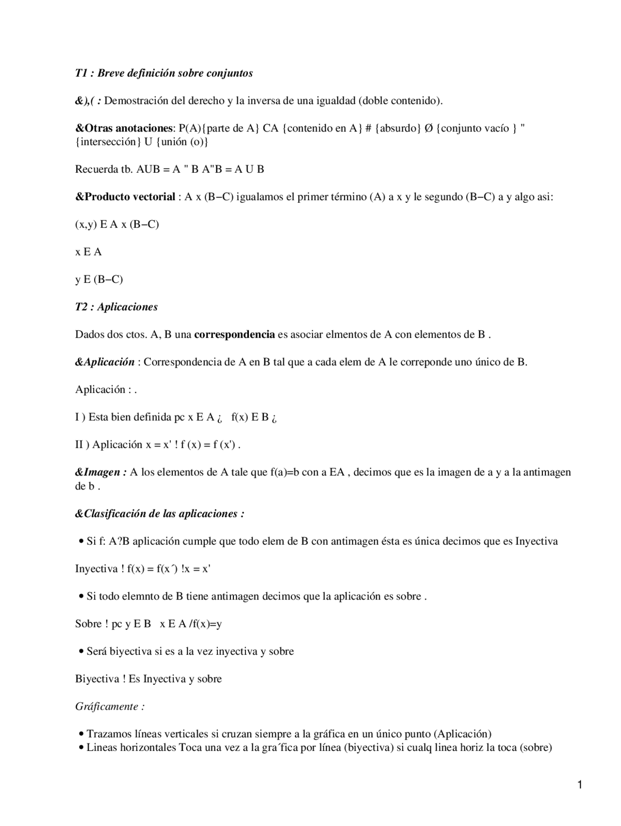 Apuntes Sobre Los Conjuntos Docsity