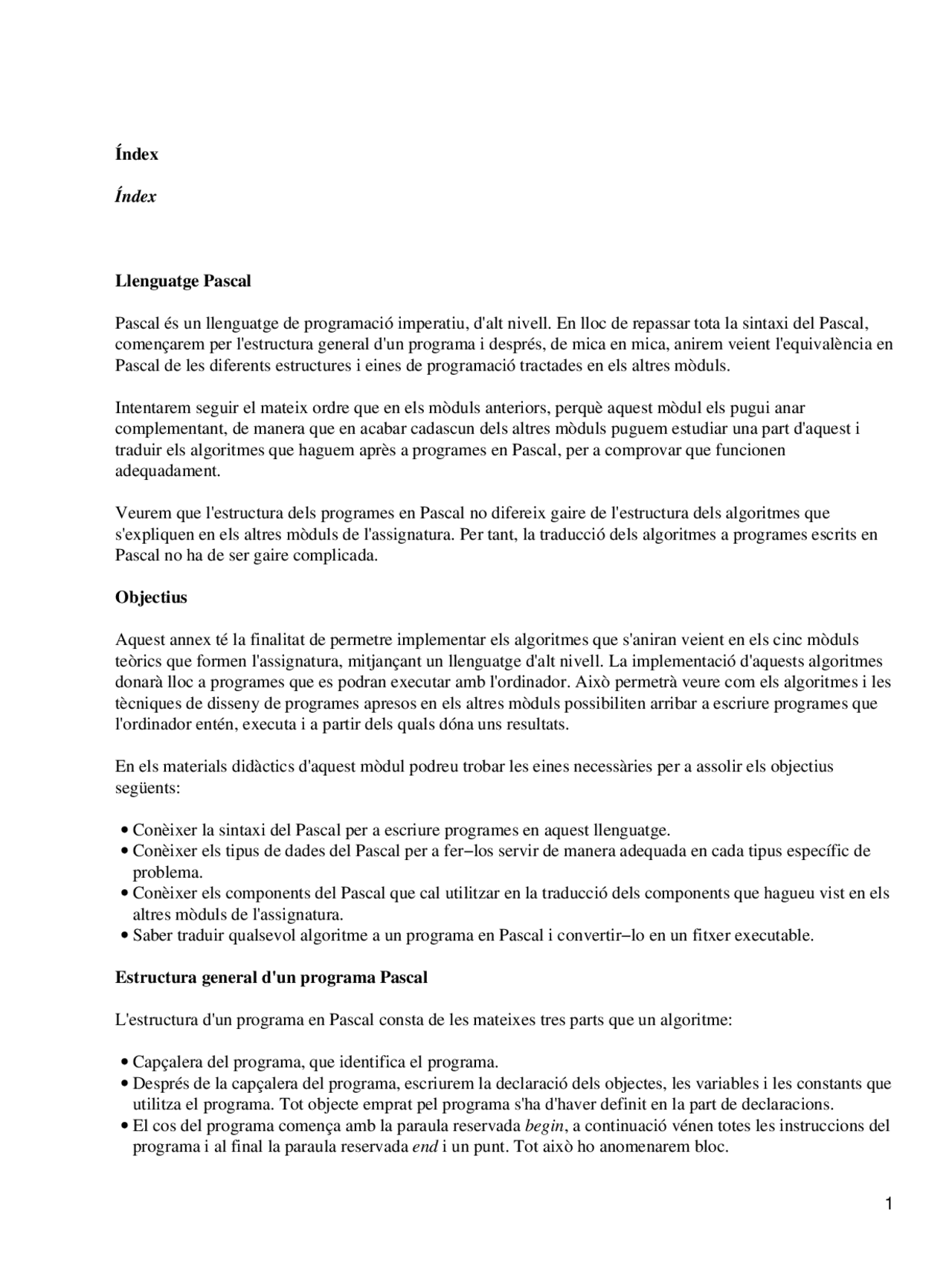 Apuntes Sobre El Lenguaje Pascal Parte1 Docsity
