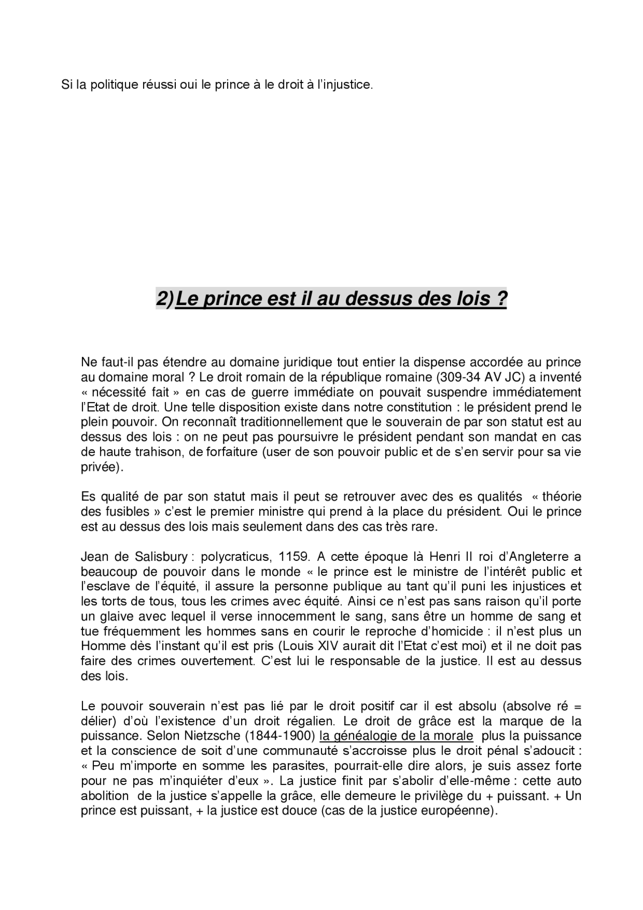 Résumé Sur Lintroduction Au Droit Privé 2° Partie Docsity