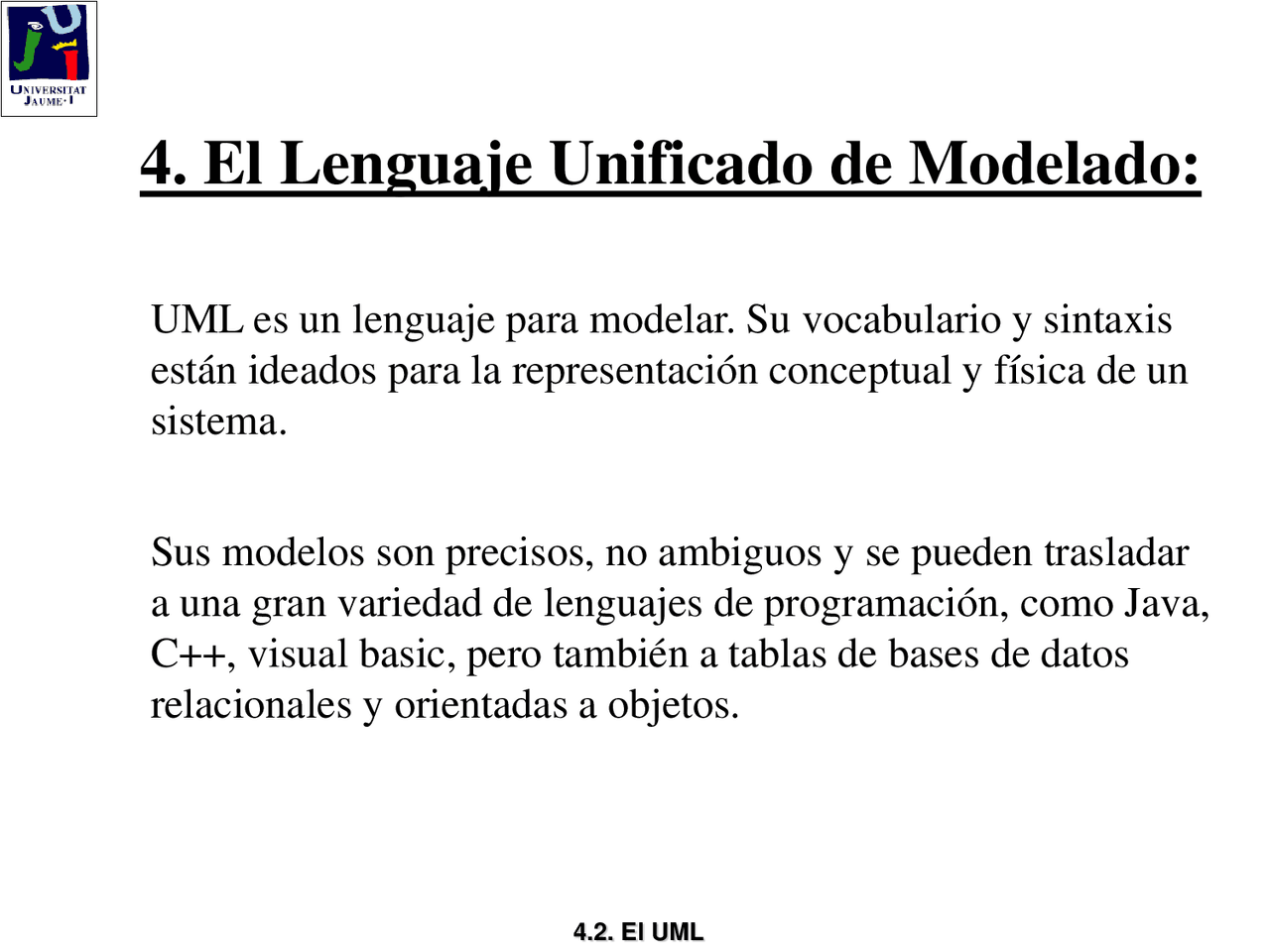 Apuntes sobre el Lenguaje Unificado de Modelado Parte1 - Docsity