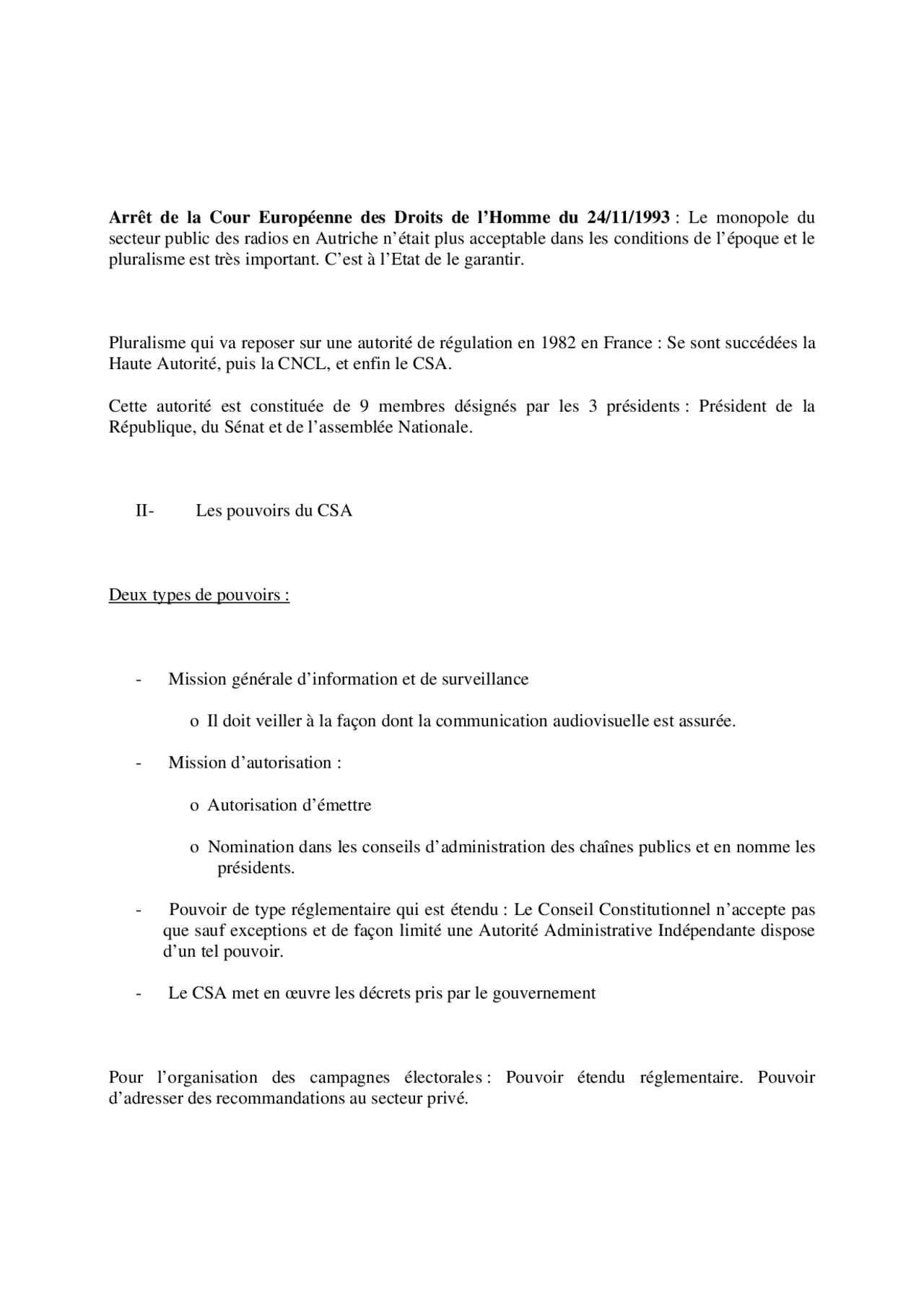 Rèsumé Sur Le Régime Des Libertés 3° Partie Docsity