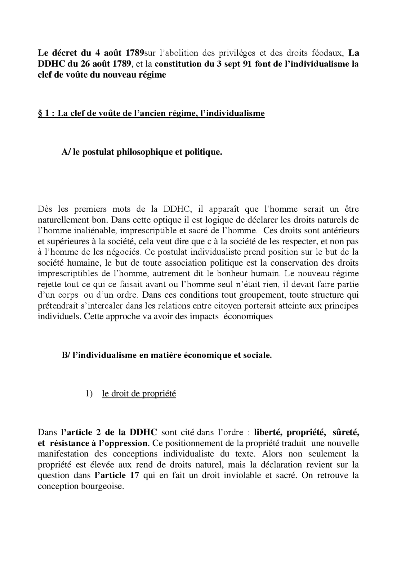 Notes Sur La Révolution Française Et Ses Prolongements 1789 1814
