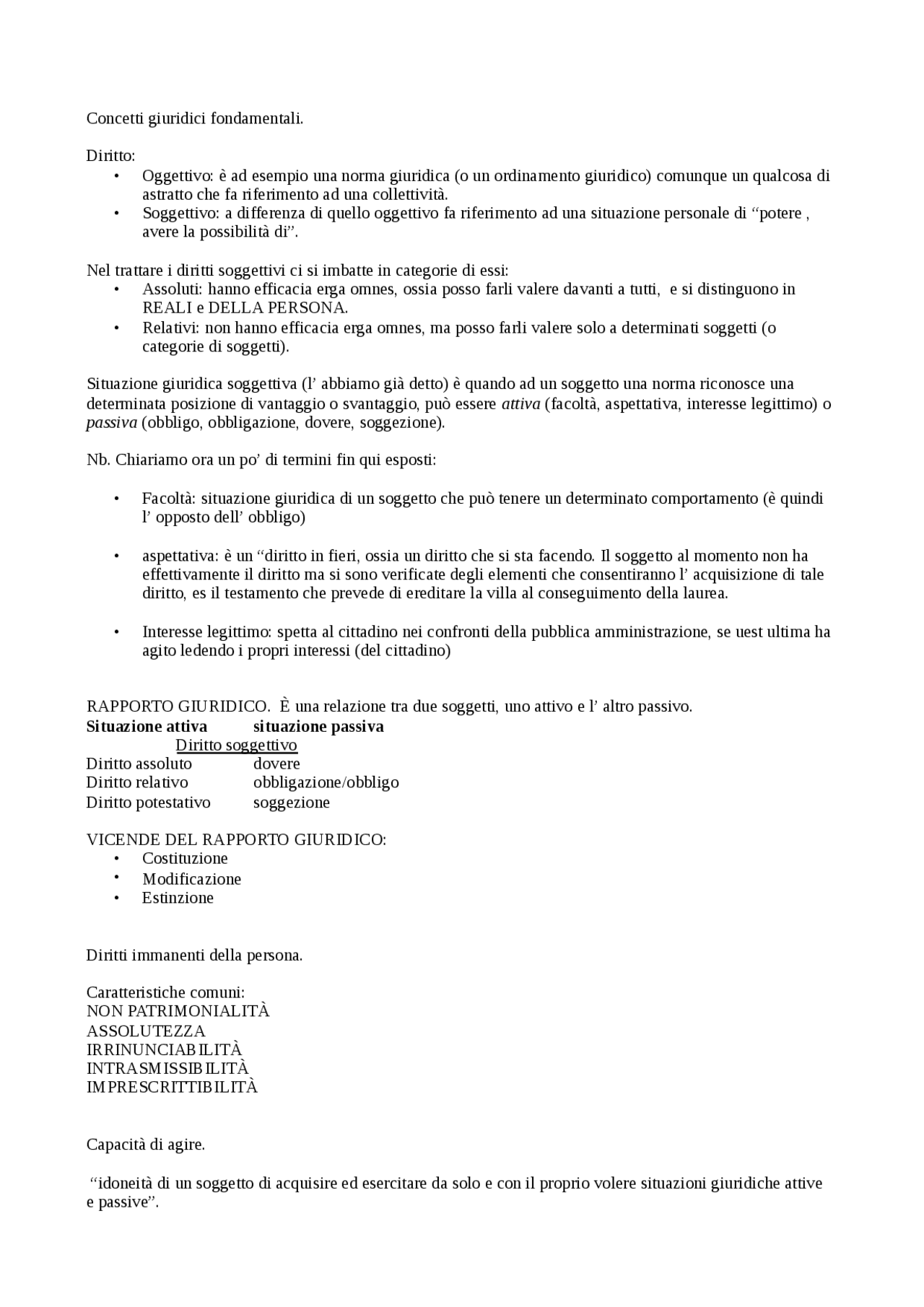Riassunto Di Privato Docsity