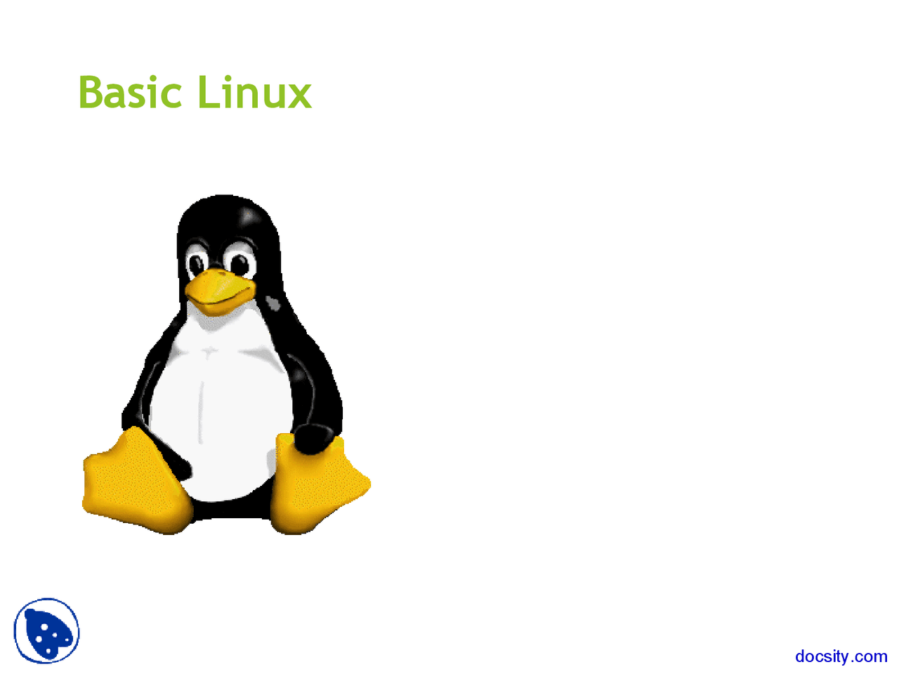 Linux Red Hat 6.2 - Linux - Lecture Slides - Docsity