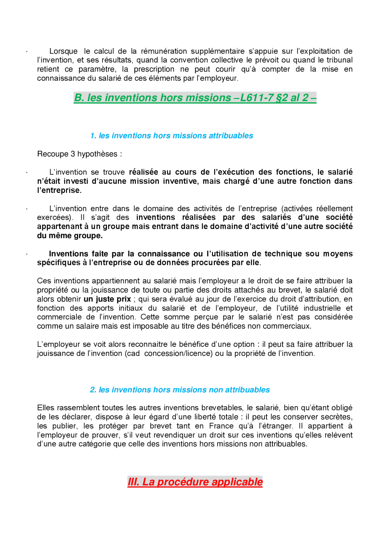 Notes Sur Les Signes Distinctifs 3° Partie Docsity