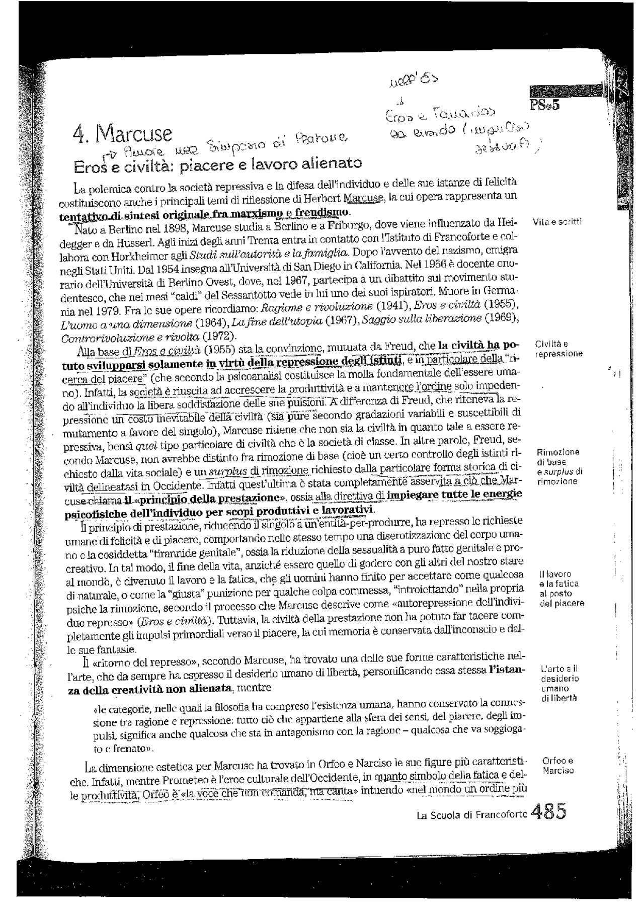 Marcuse Docsity