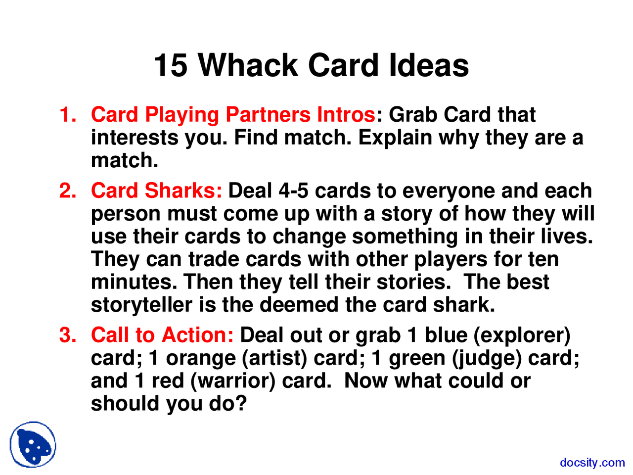 Whack Card Ideas - Instructional Strategies for Thinking, Collaboration ...