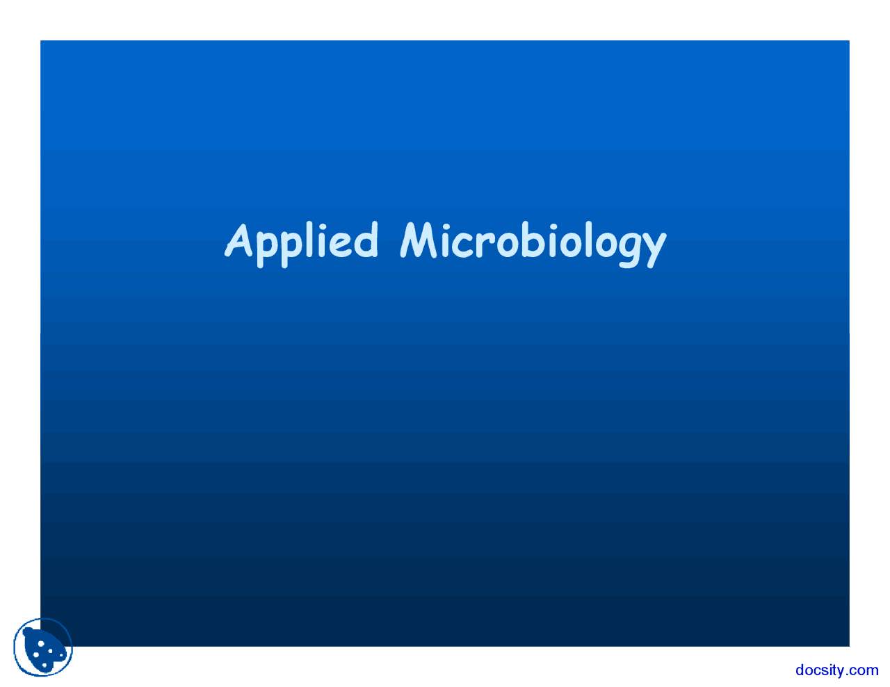 Nutrition And Growth Microbiology Lecture Slides Slides