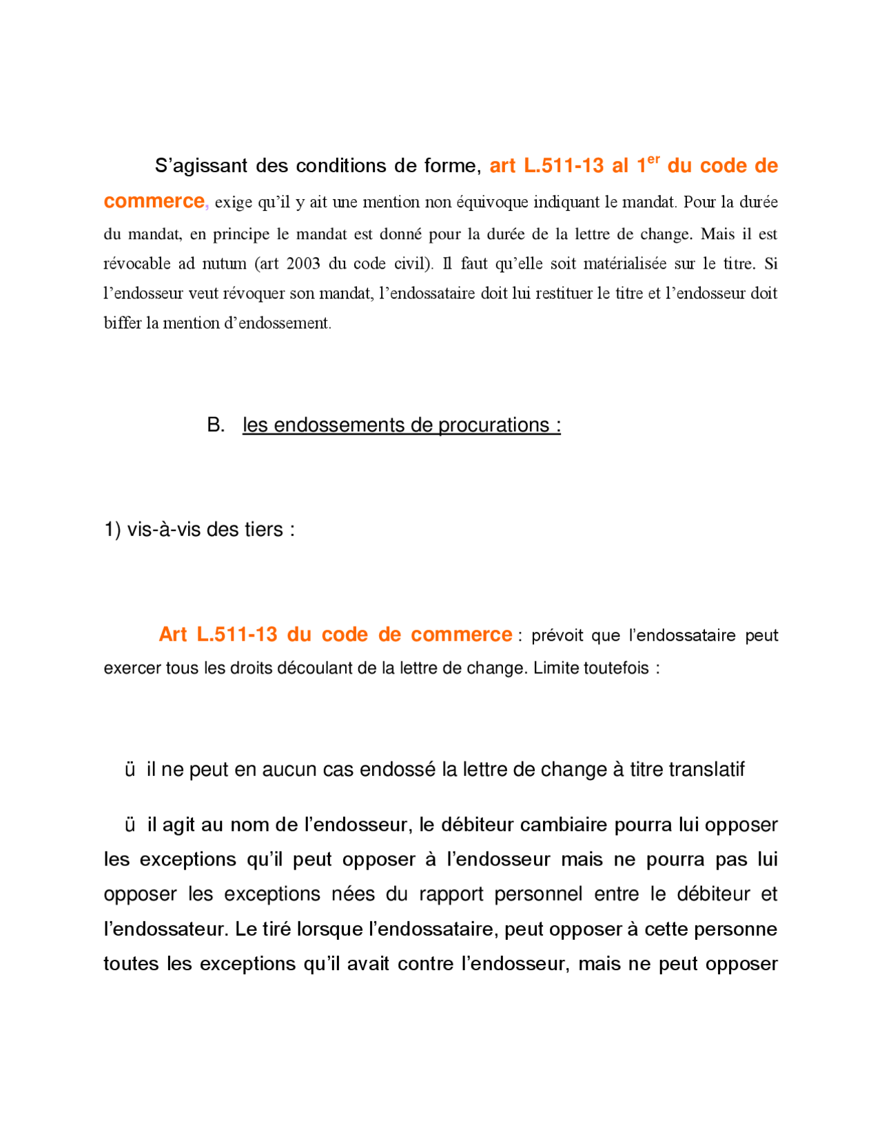 Notes De Droit Bancaire 2° Partie Docsity