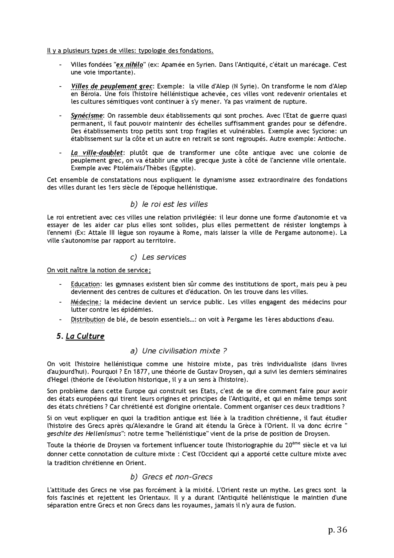 Notes Complètes Sur Lhistoire De Lantiquité 3° Partie Docsity
