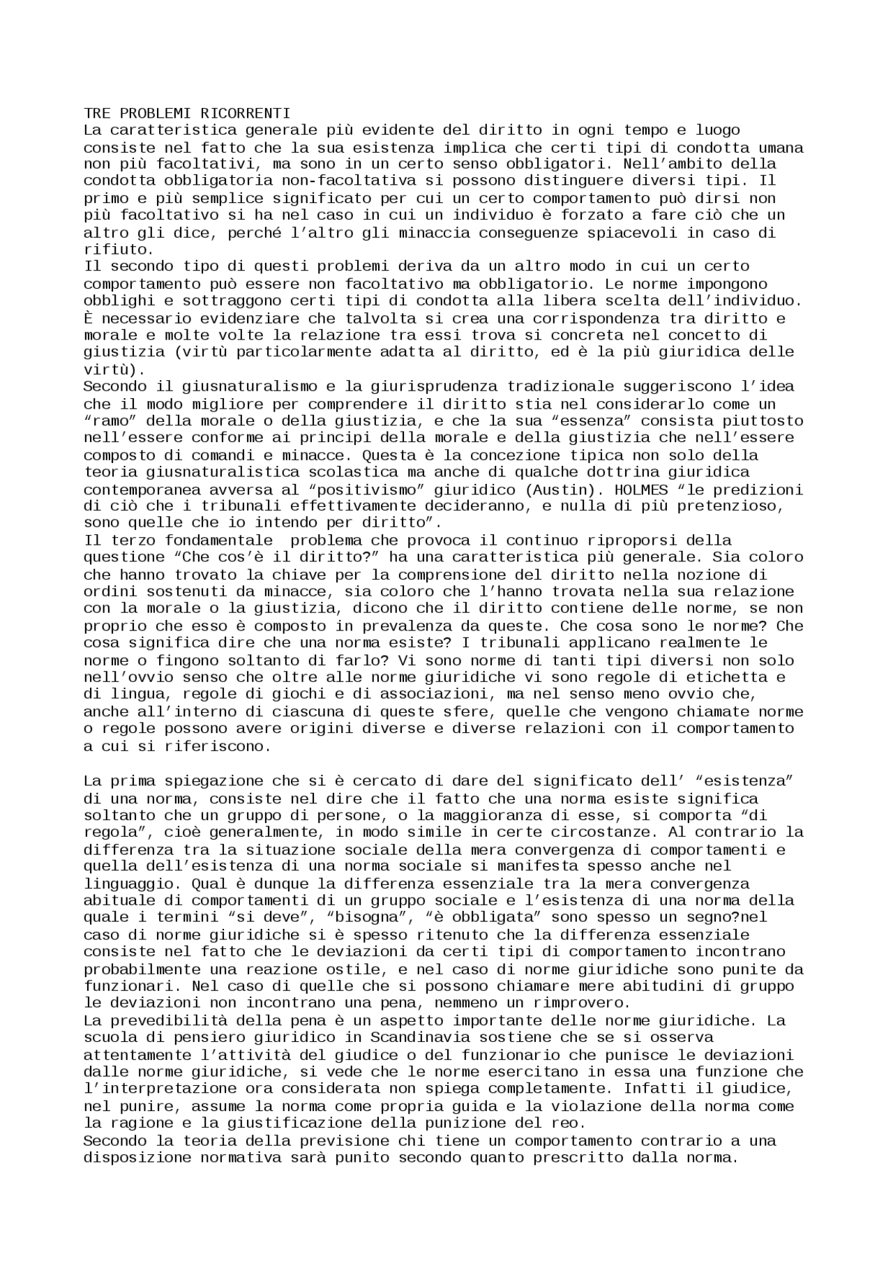 Il Concetto Di Diritto Herbert Hart Docsity