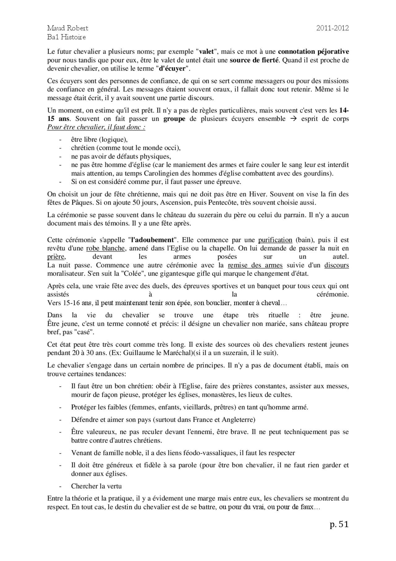 Notes Sur Lhistoire Du Moyen Age 3° Partie Docsity