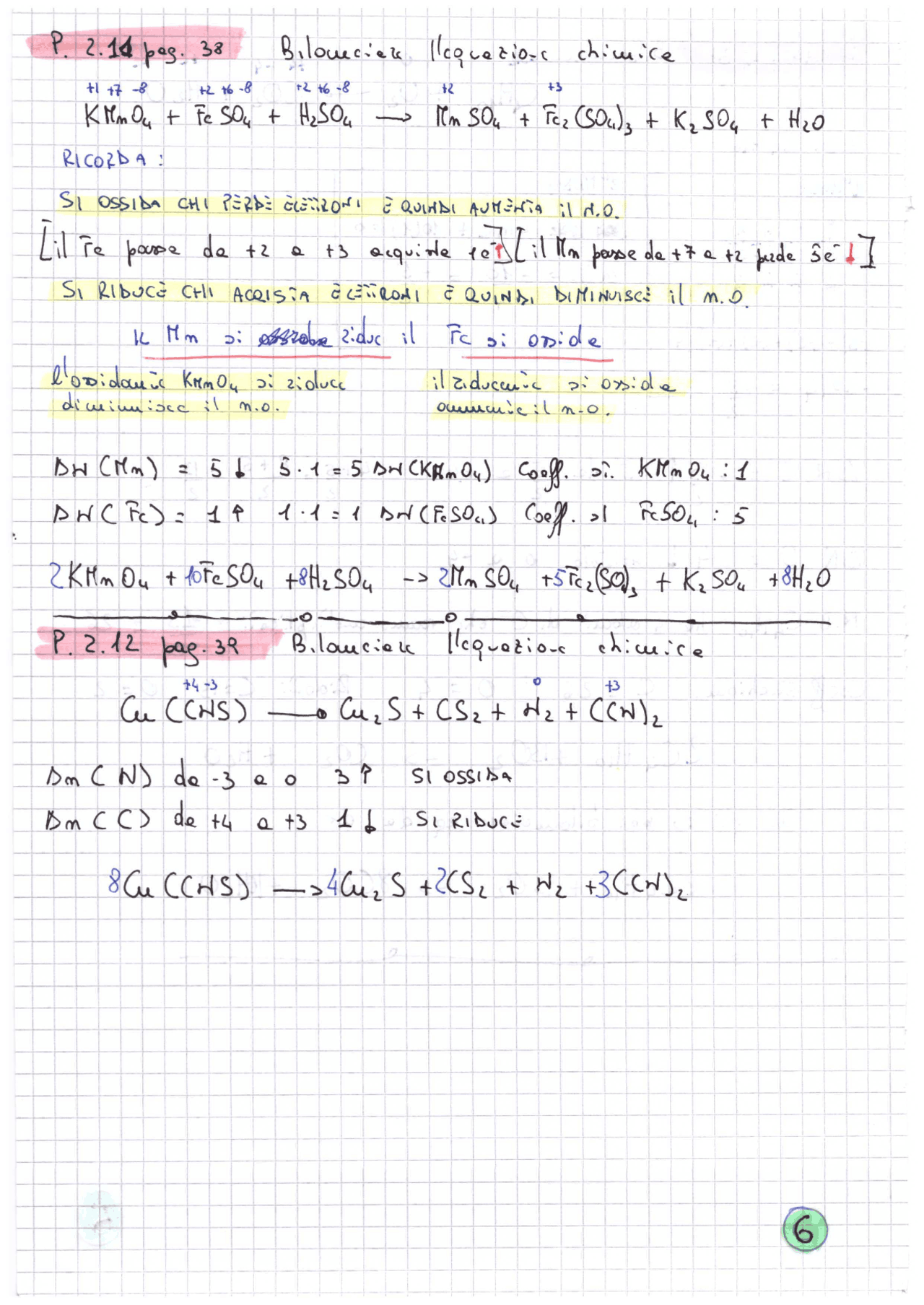 Esercizi chimica generale - 4 - Docsity